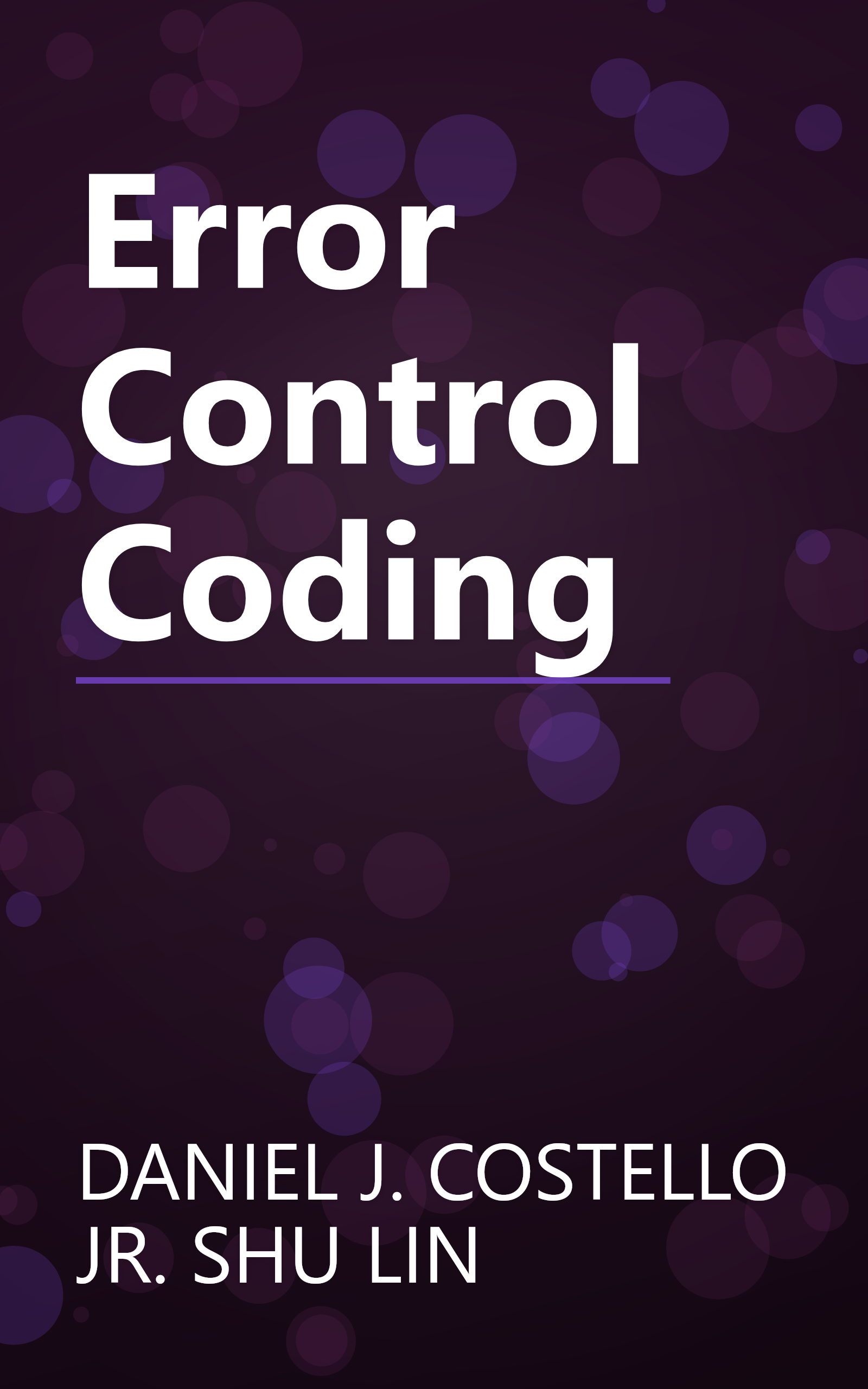 Error Control Coding book cover