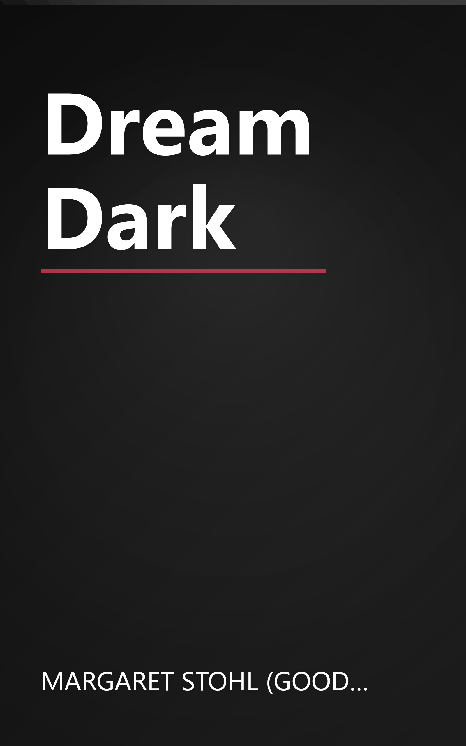 Dream Dark book cover