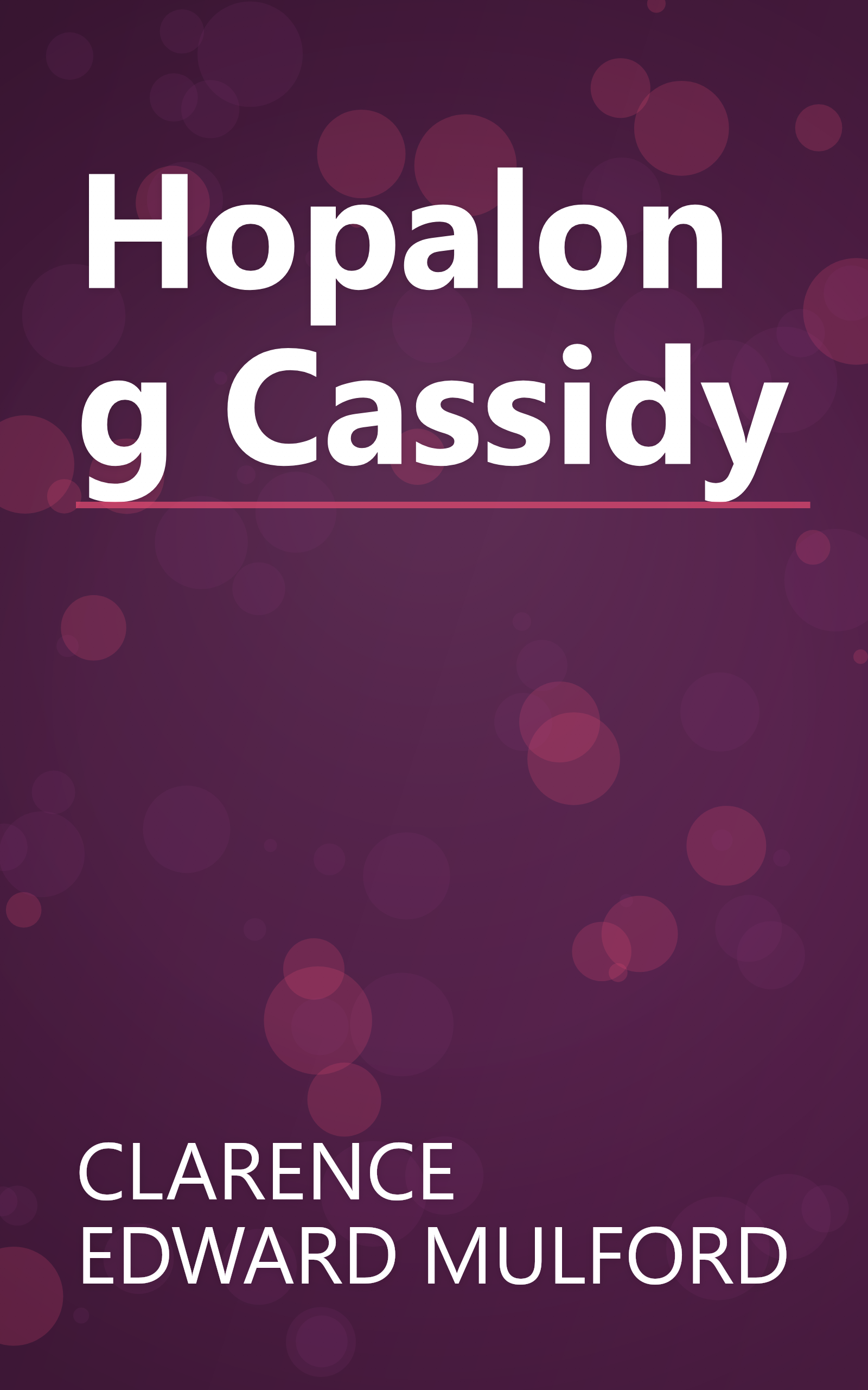 Hopalong Cassidy book cover
