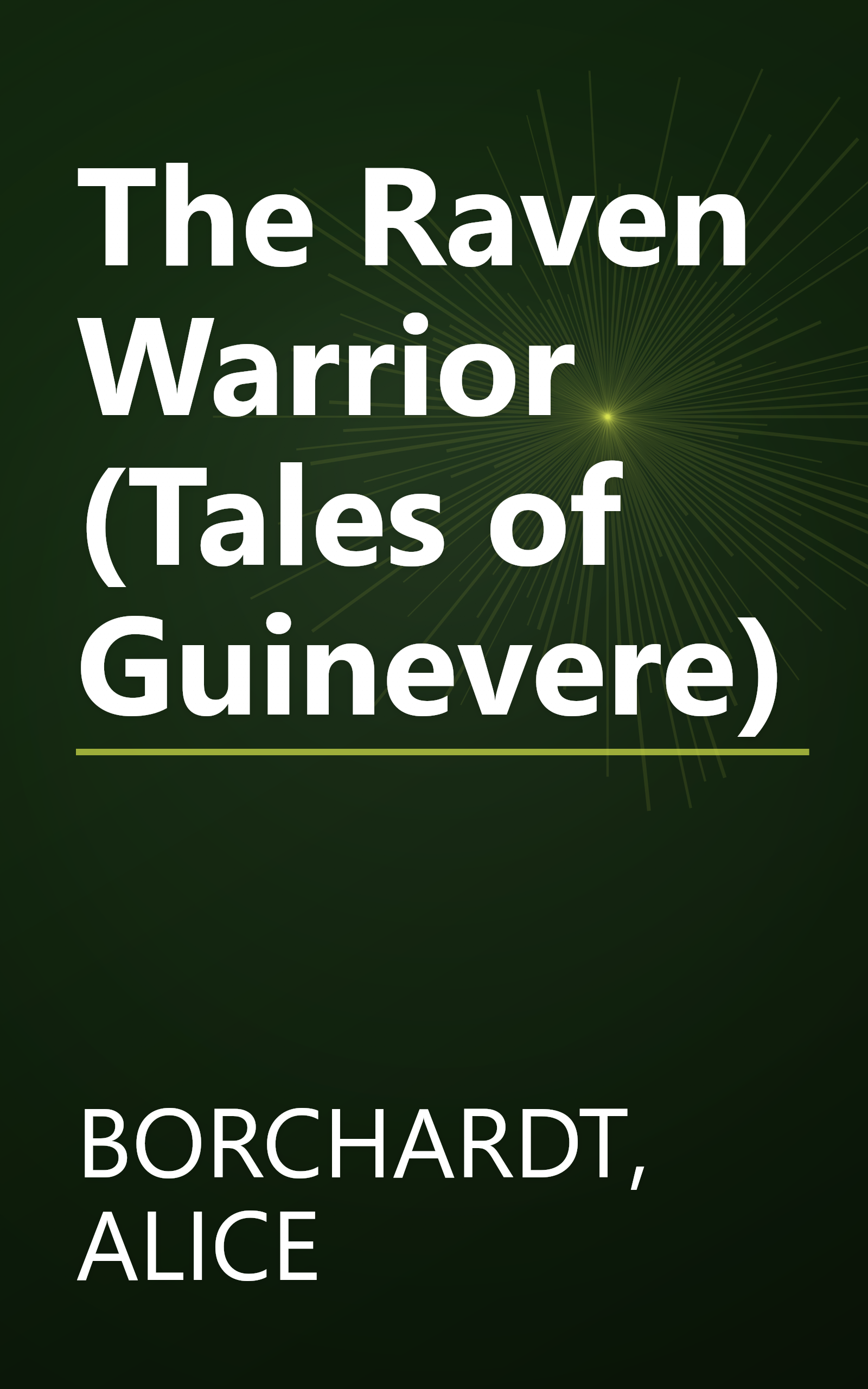 The Raven Warrior (Tales of Guinevere) book cover