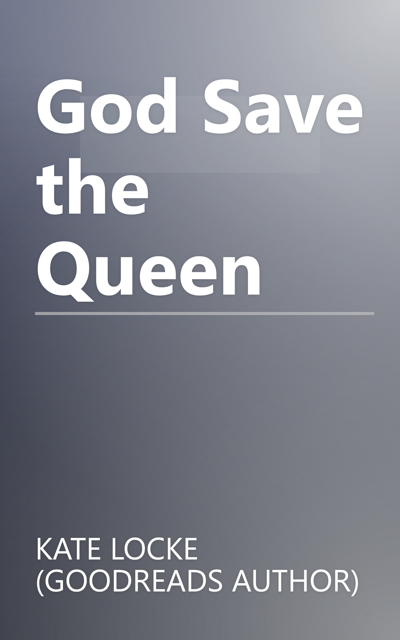 God Save the Queen book cover