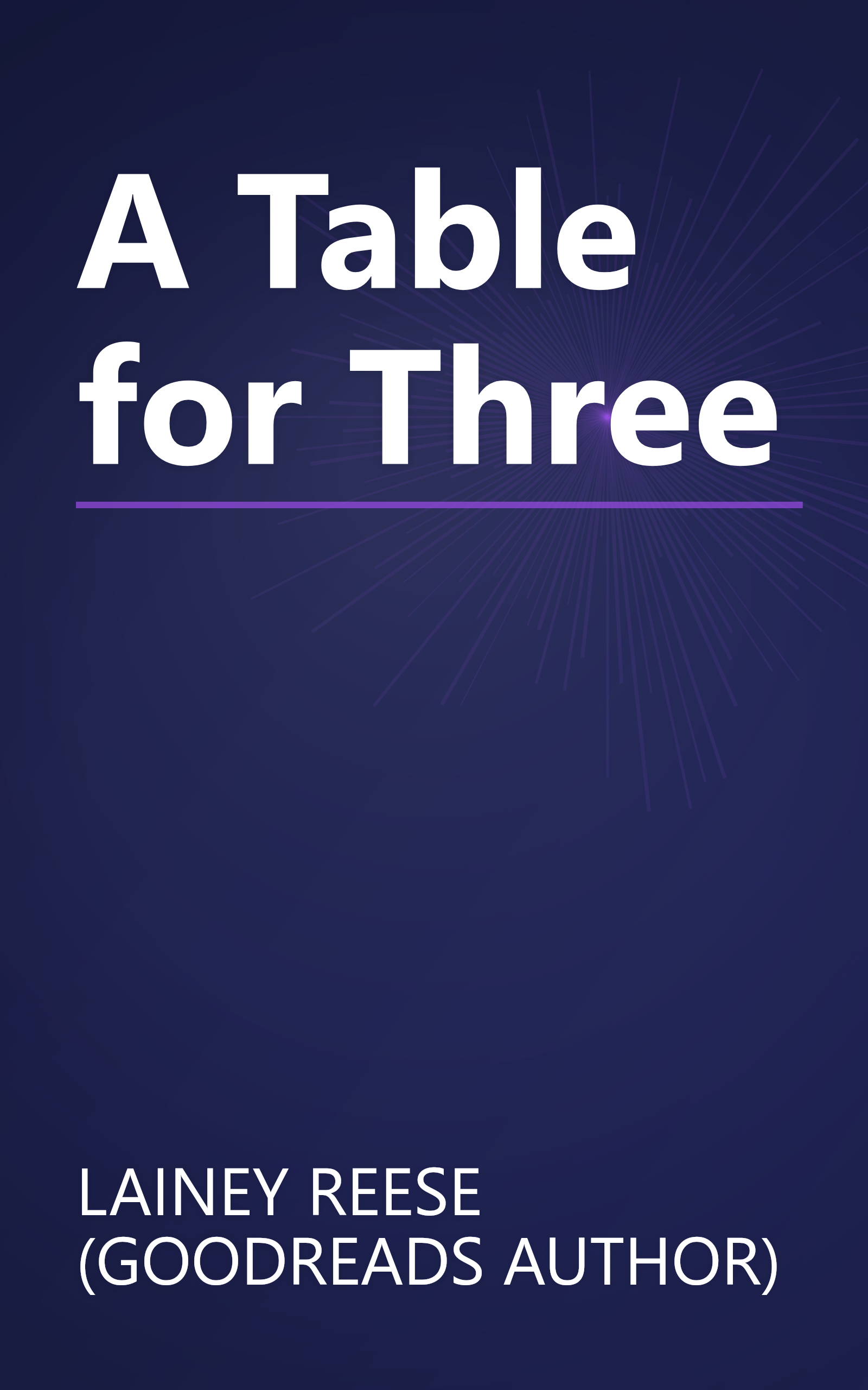 A Table for Three book cover