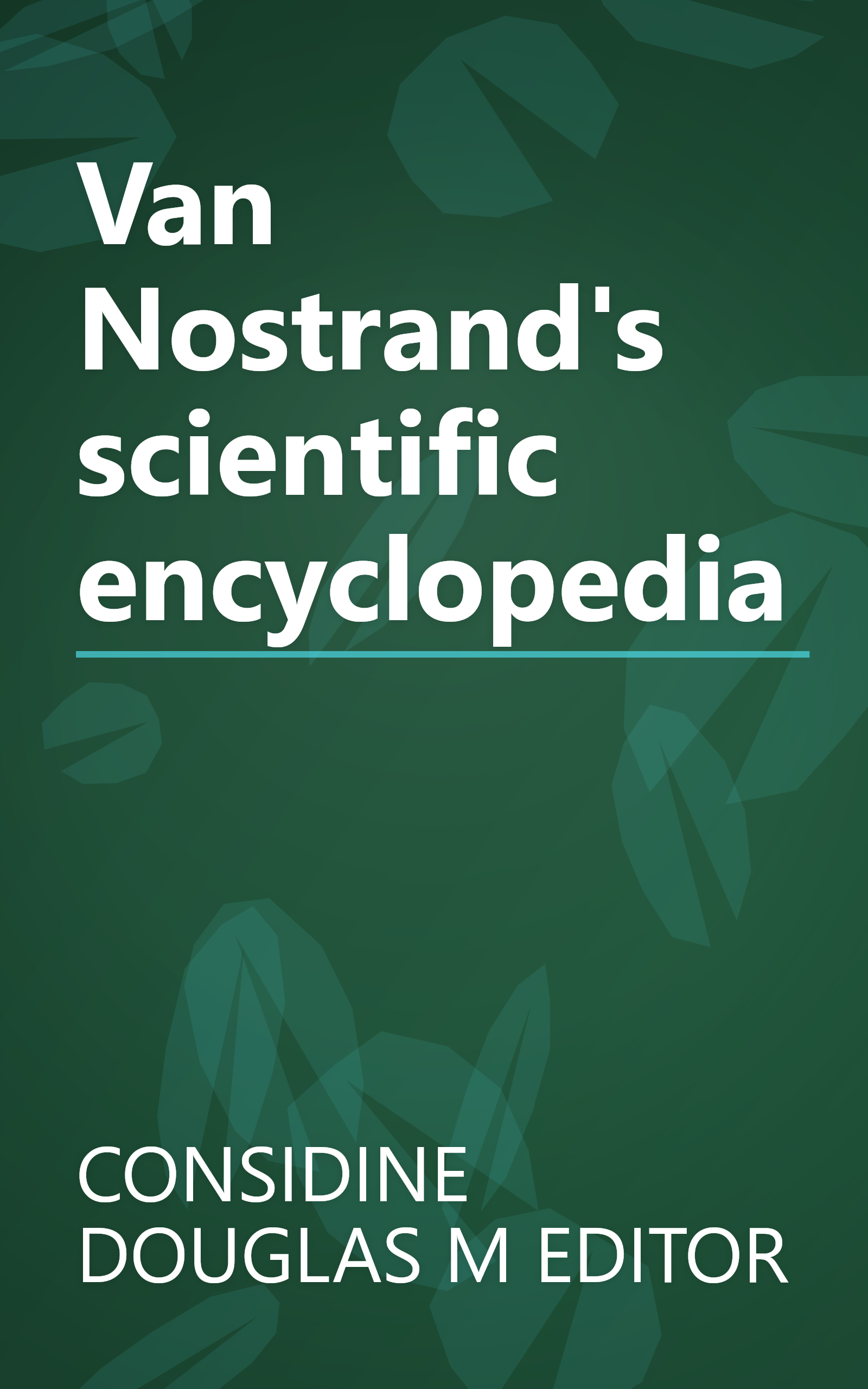 Van Nostrand's scientific encyclopedia book cover