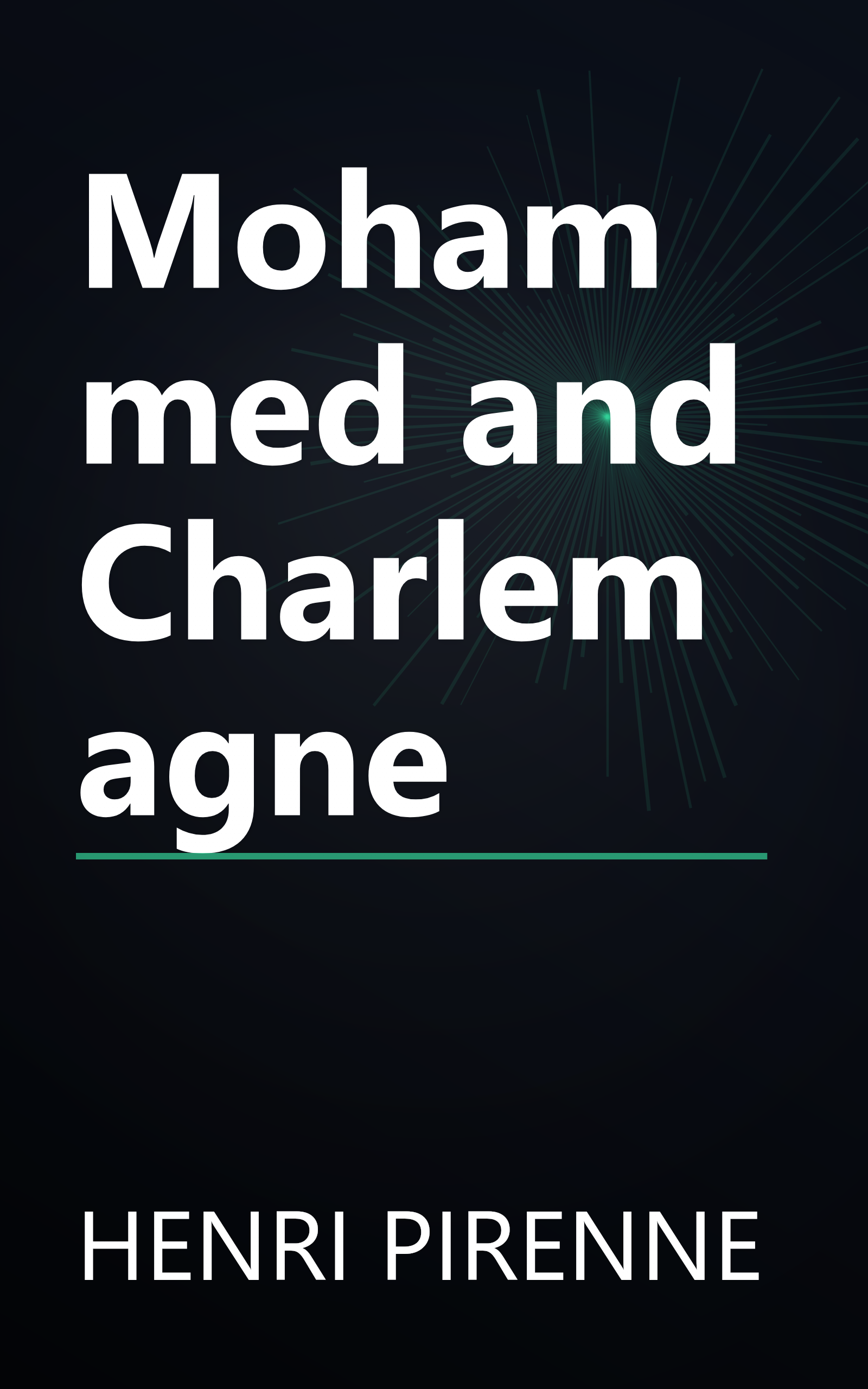 Mohammed and Charlemagne book cover