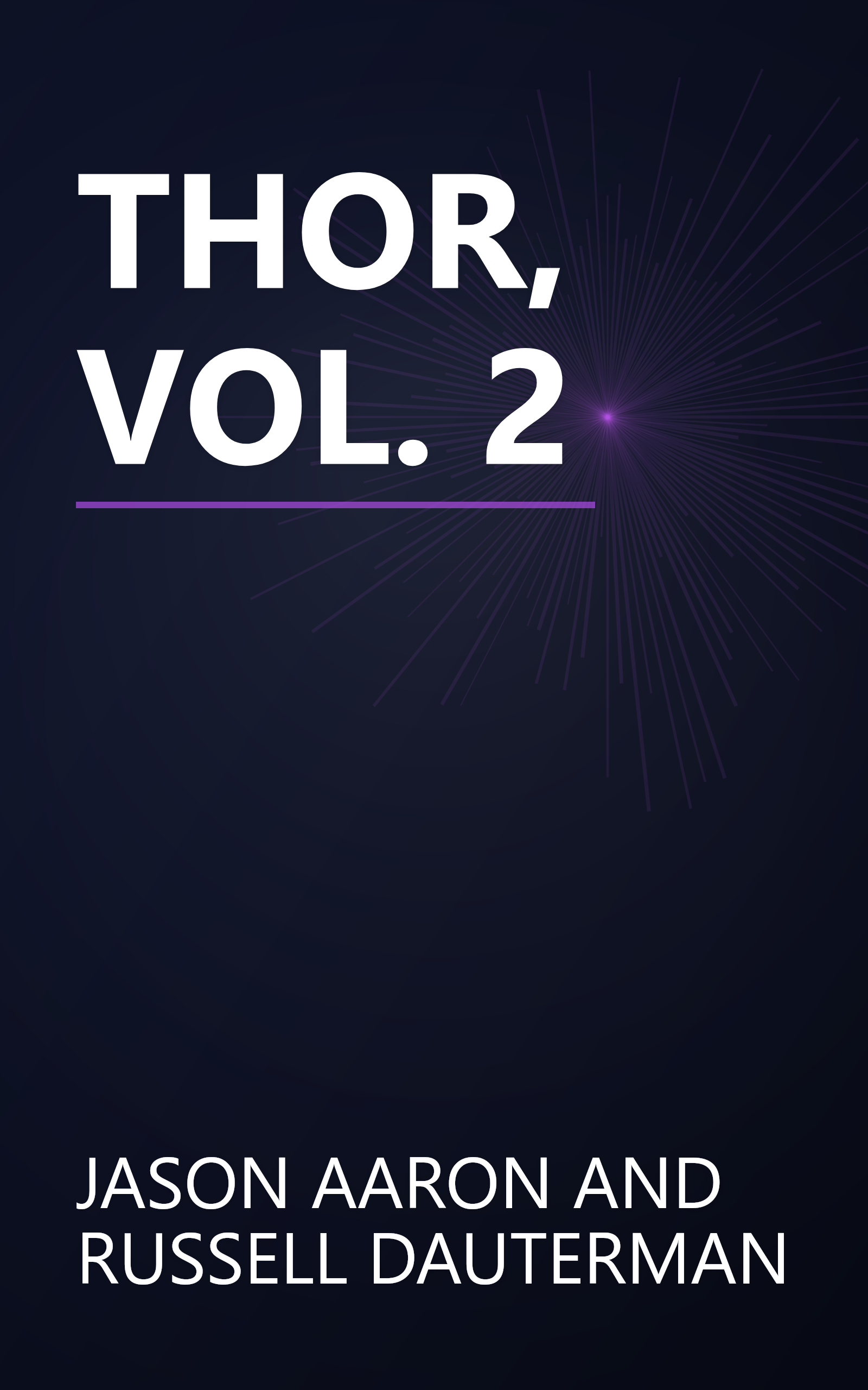 THOR, VOL. 2 book cover