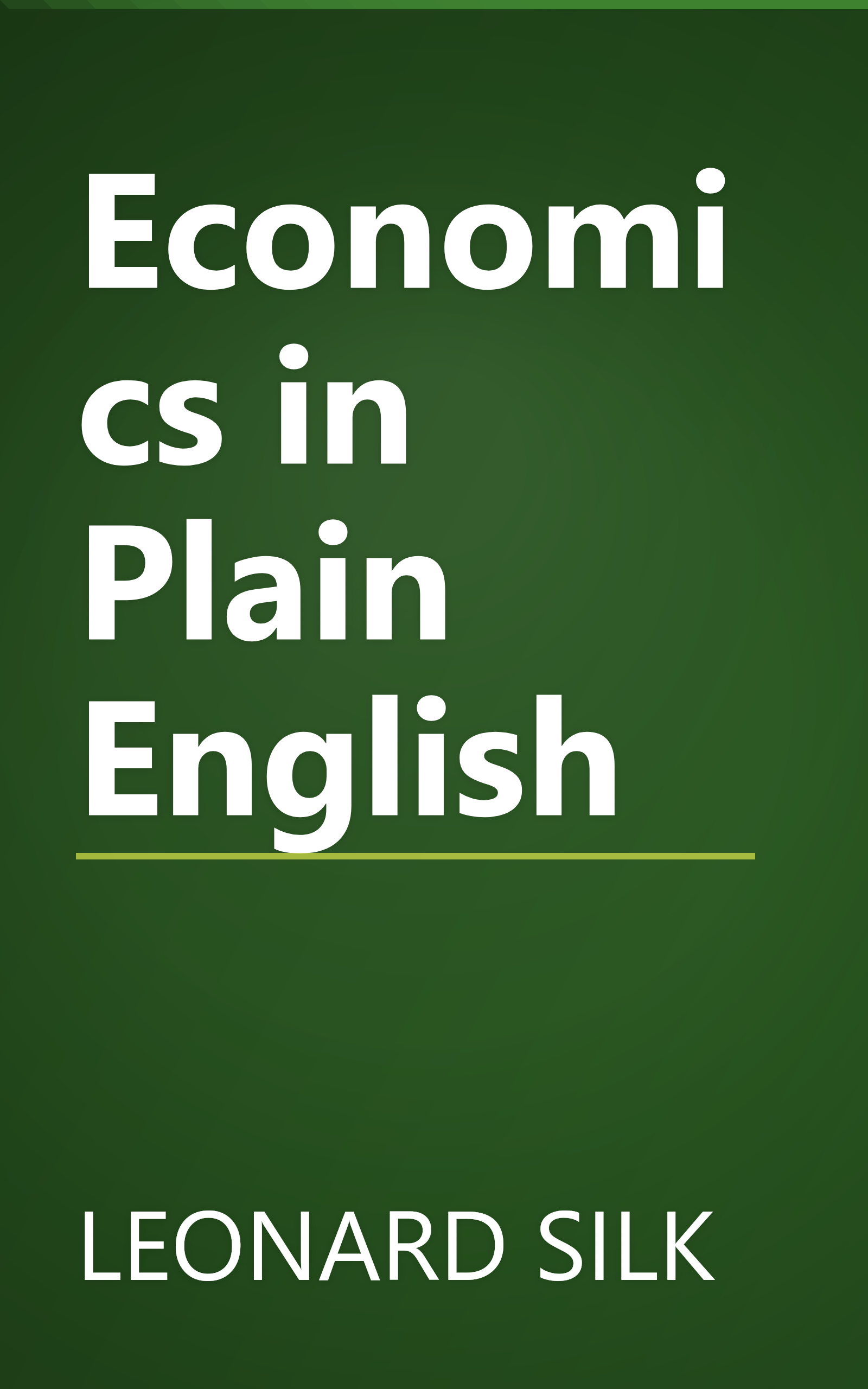 Economics in Plain English book cover