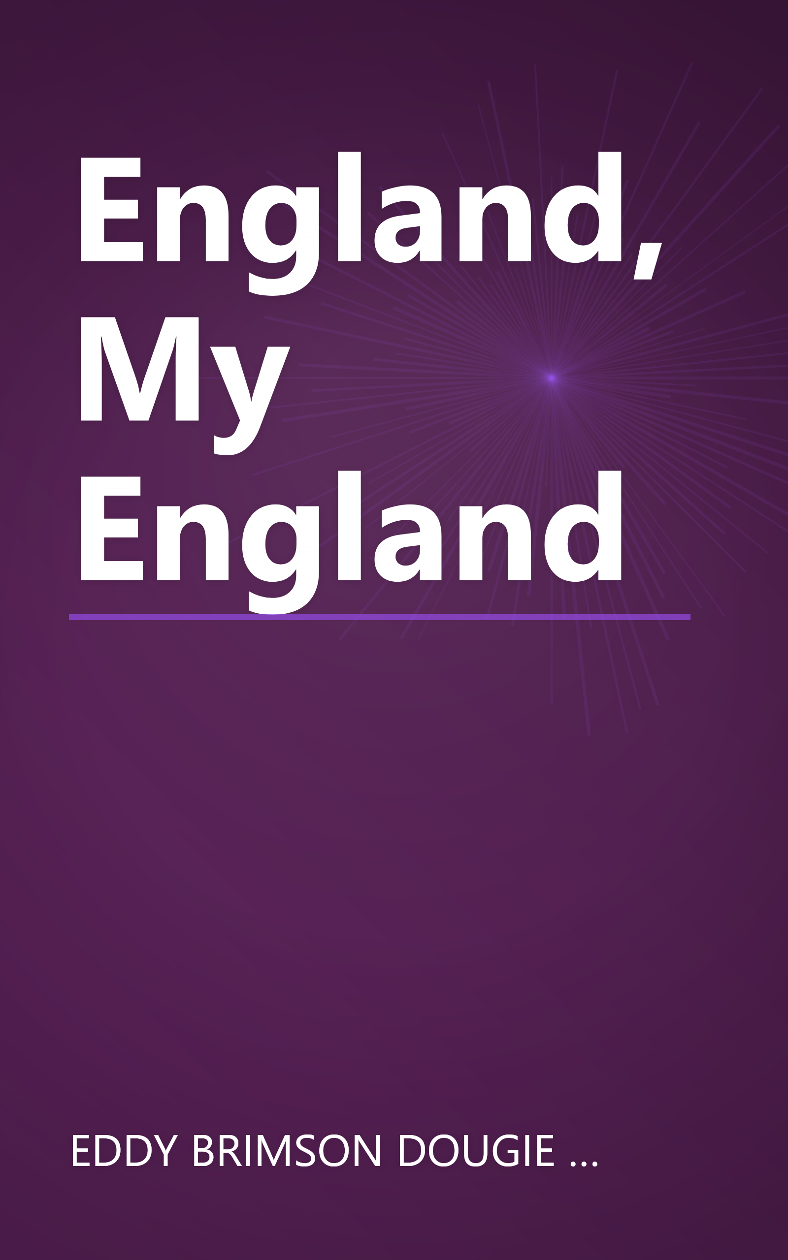 England, My England book cover