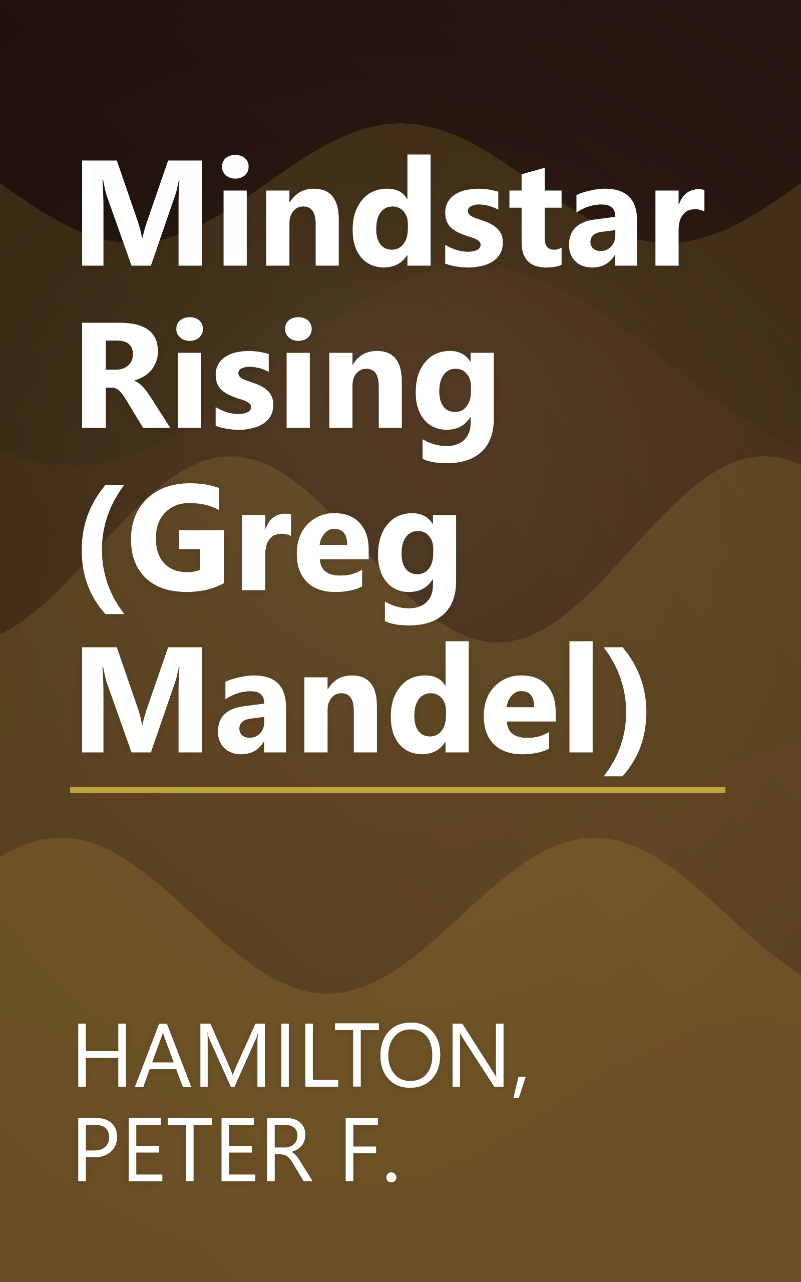 Mindstar Rising (Greg Mandel) book cover