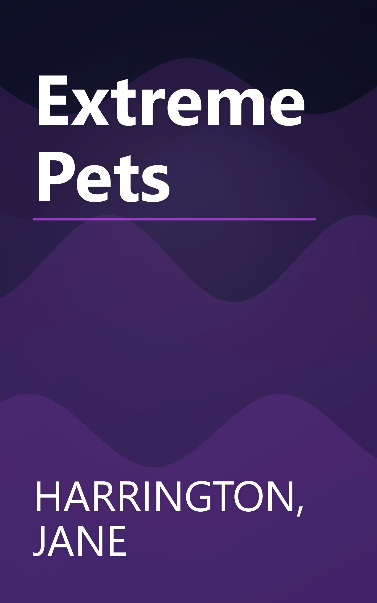 Extreme Pets book cover