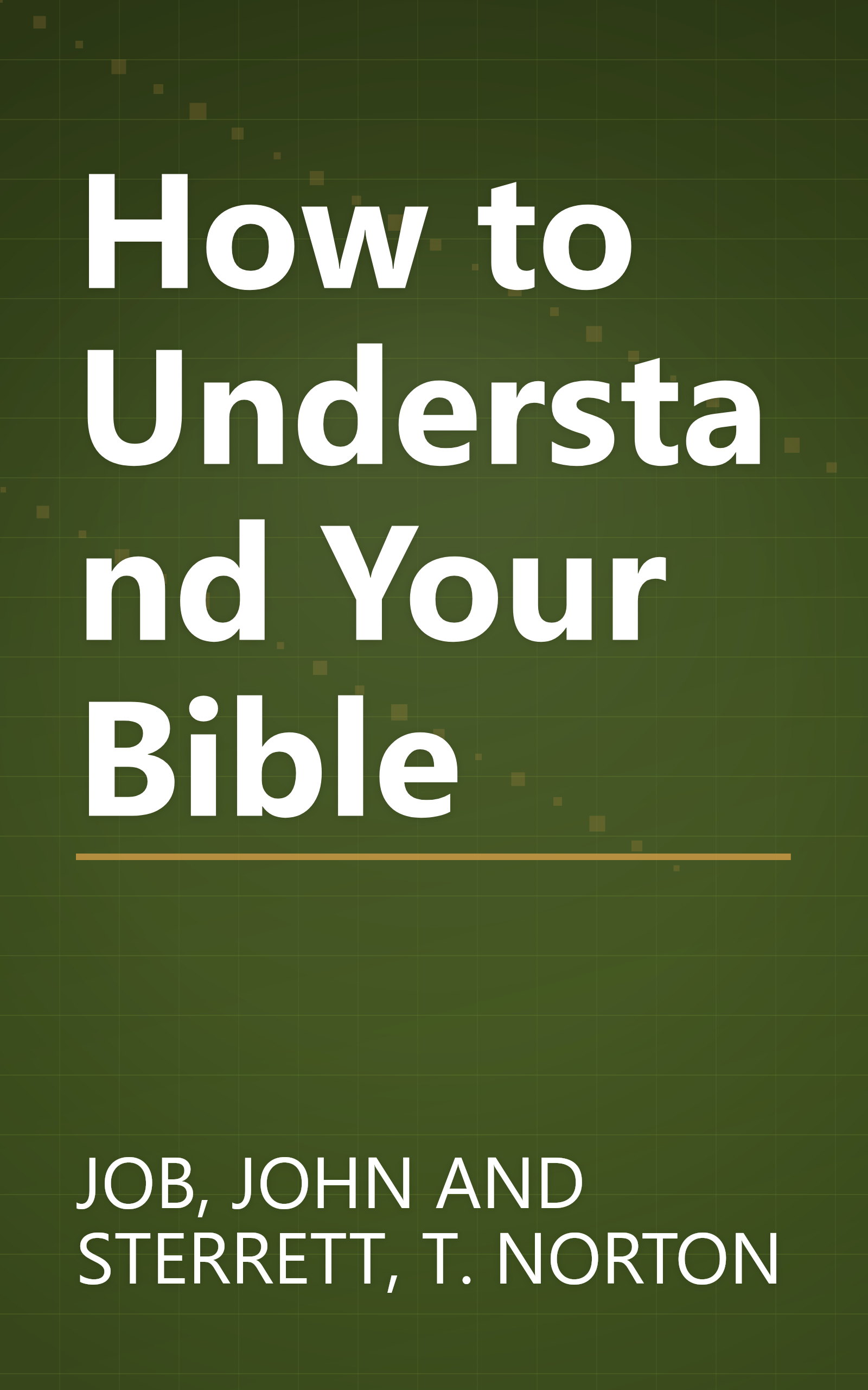 How to Understand Your Bible book cover