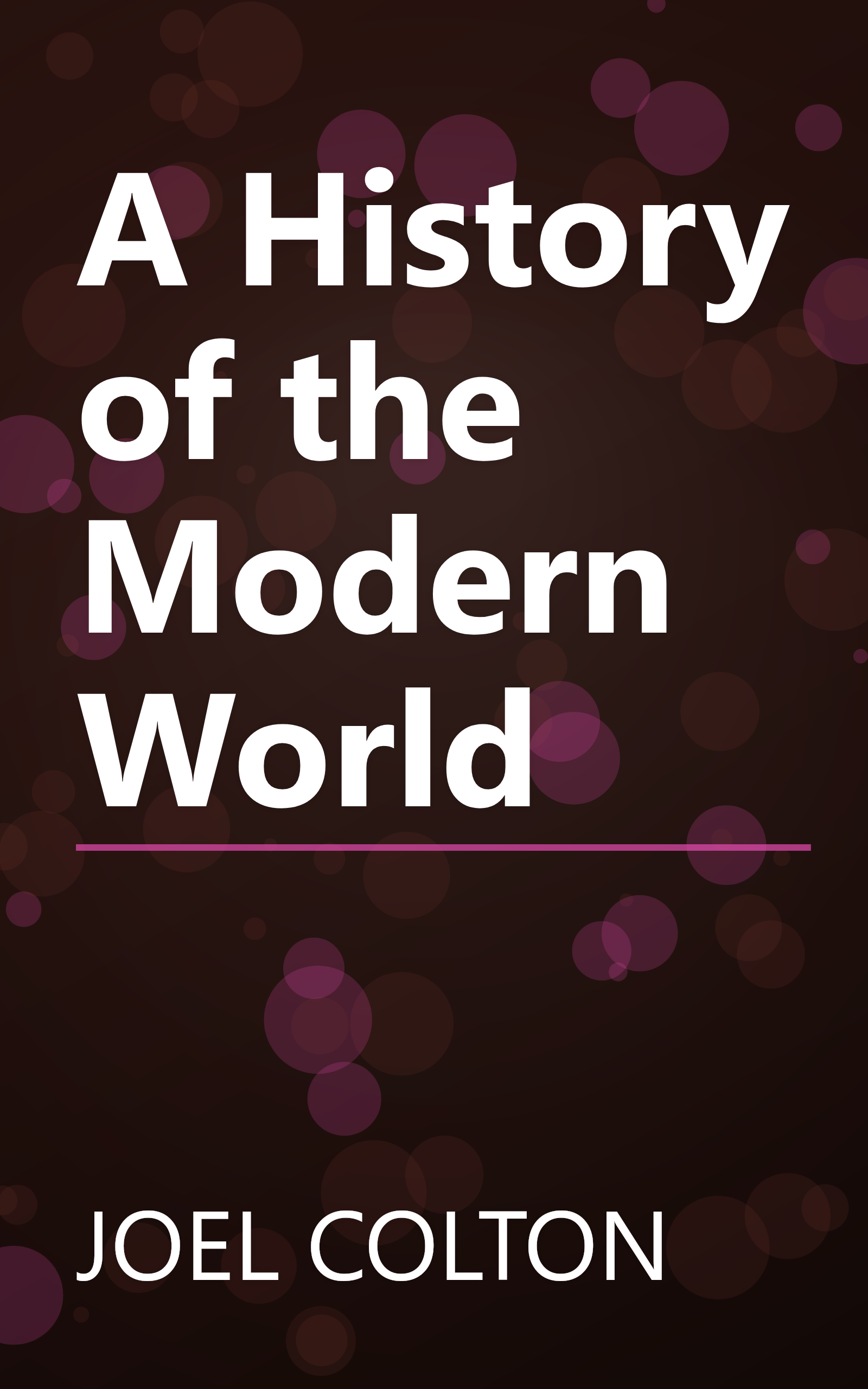 A History of the Modern World book cover