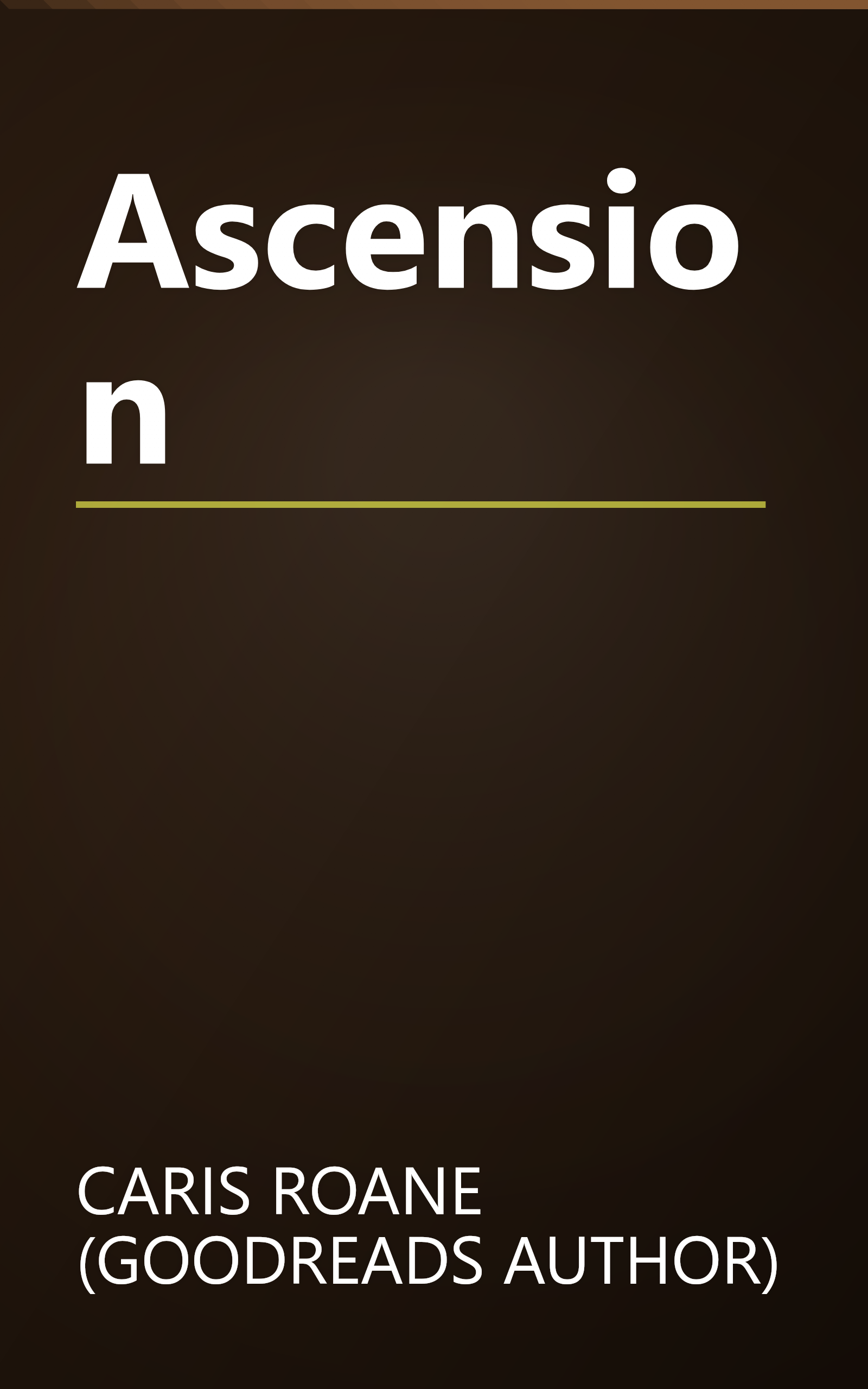 Ascension book cover