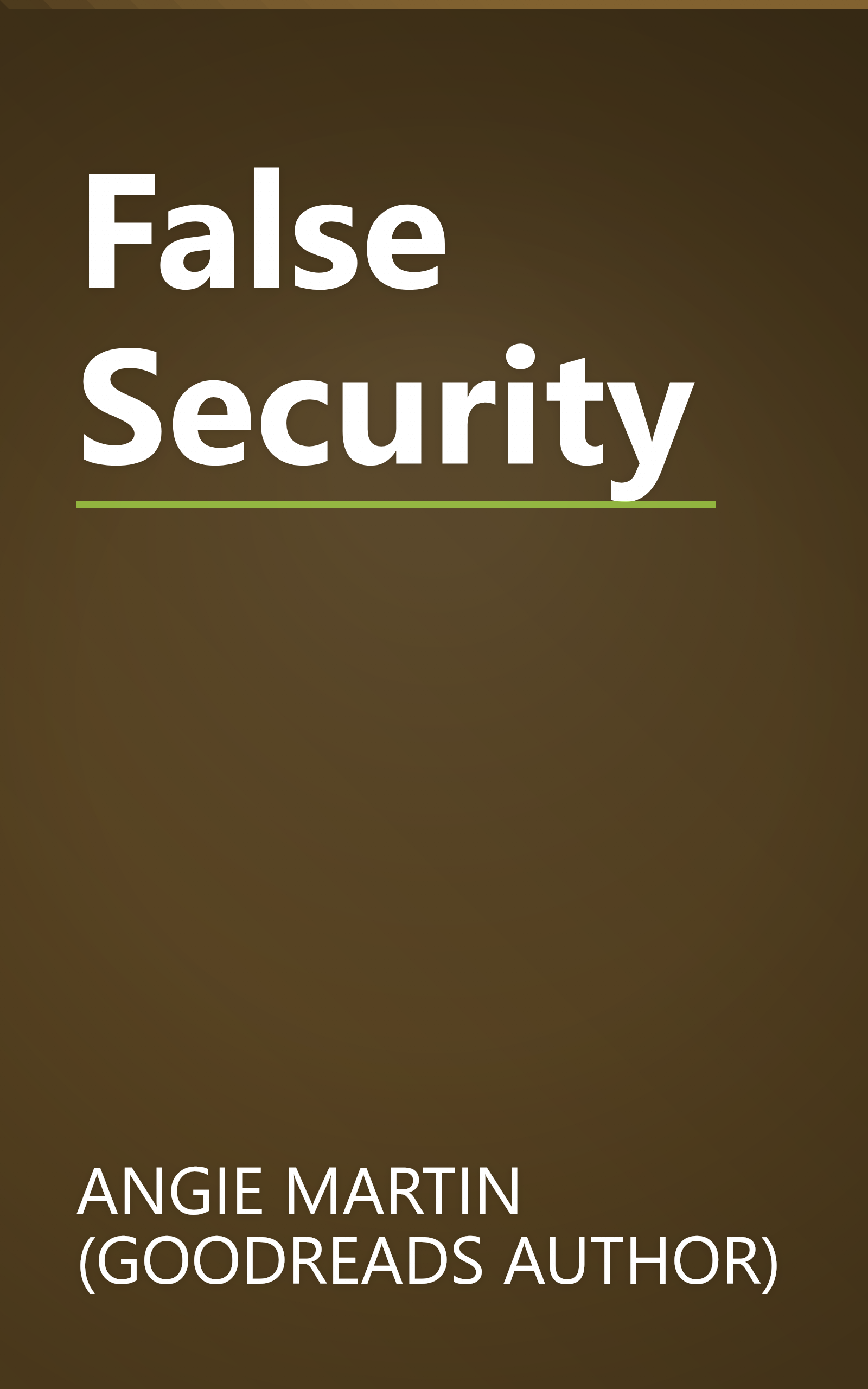 False Security book cover