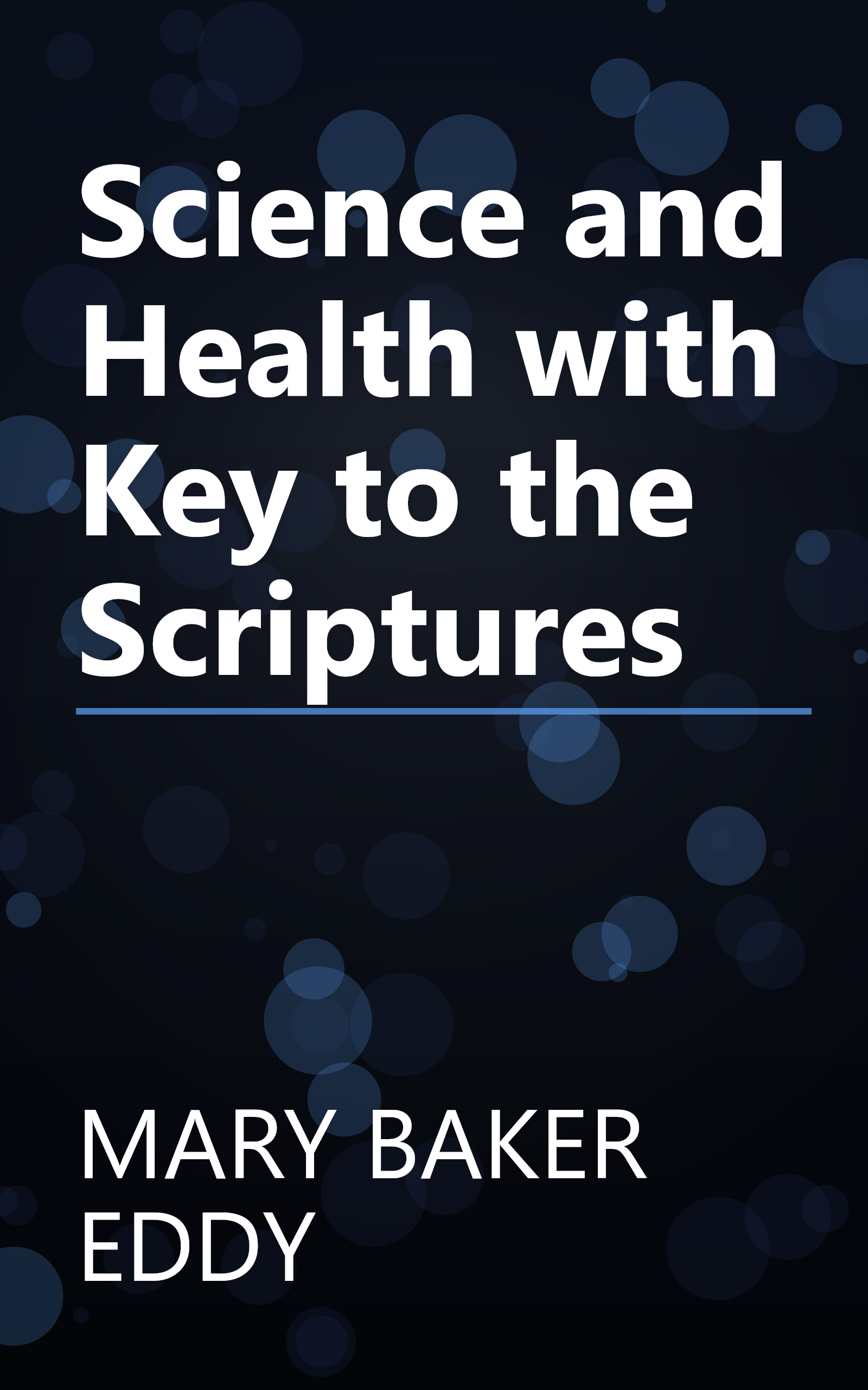 Science and Health with Key to the Scriptures book cover