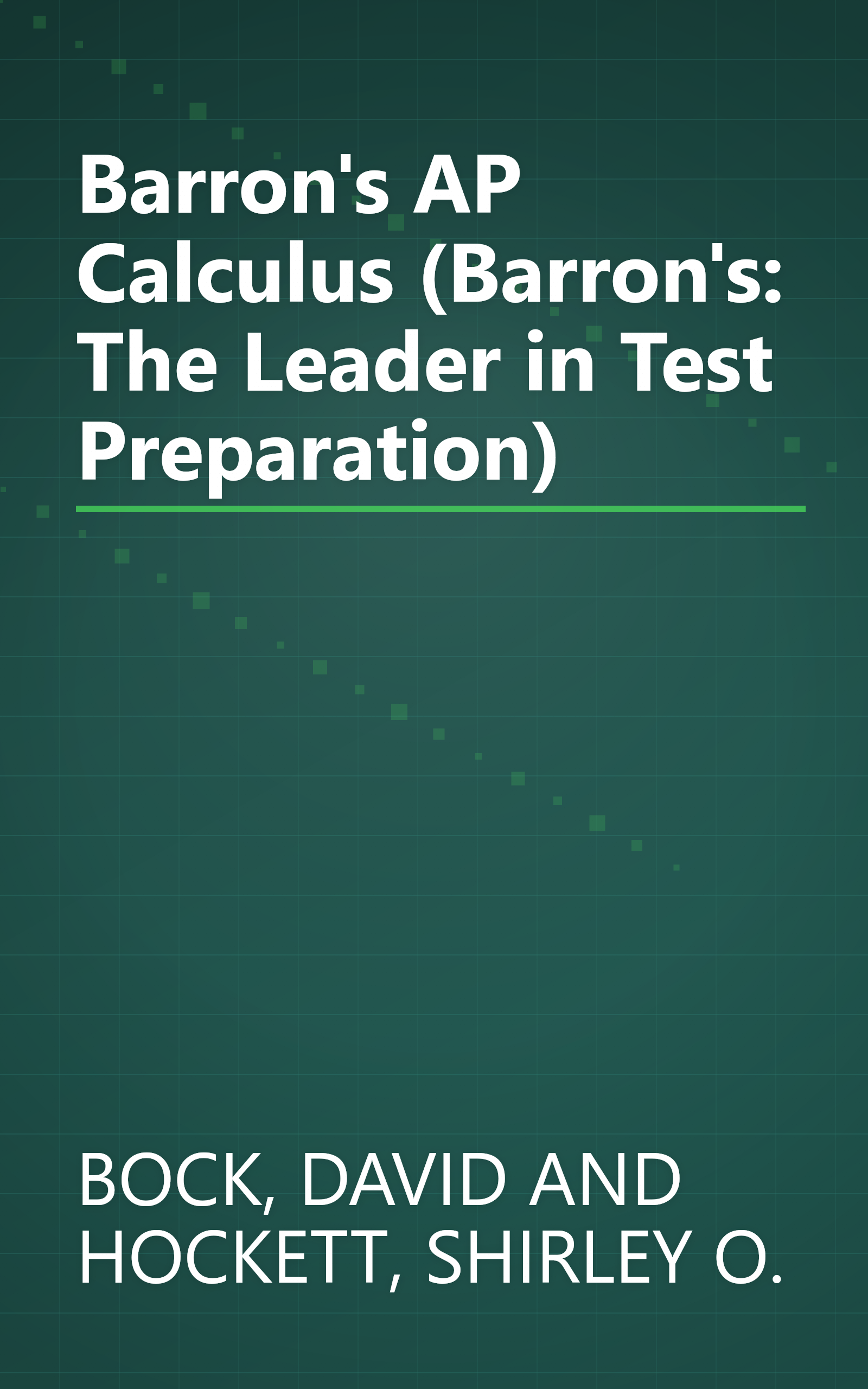 Barron's AP Calculus (Barron's: The Leader in Test Preparation) book cover