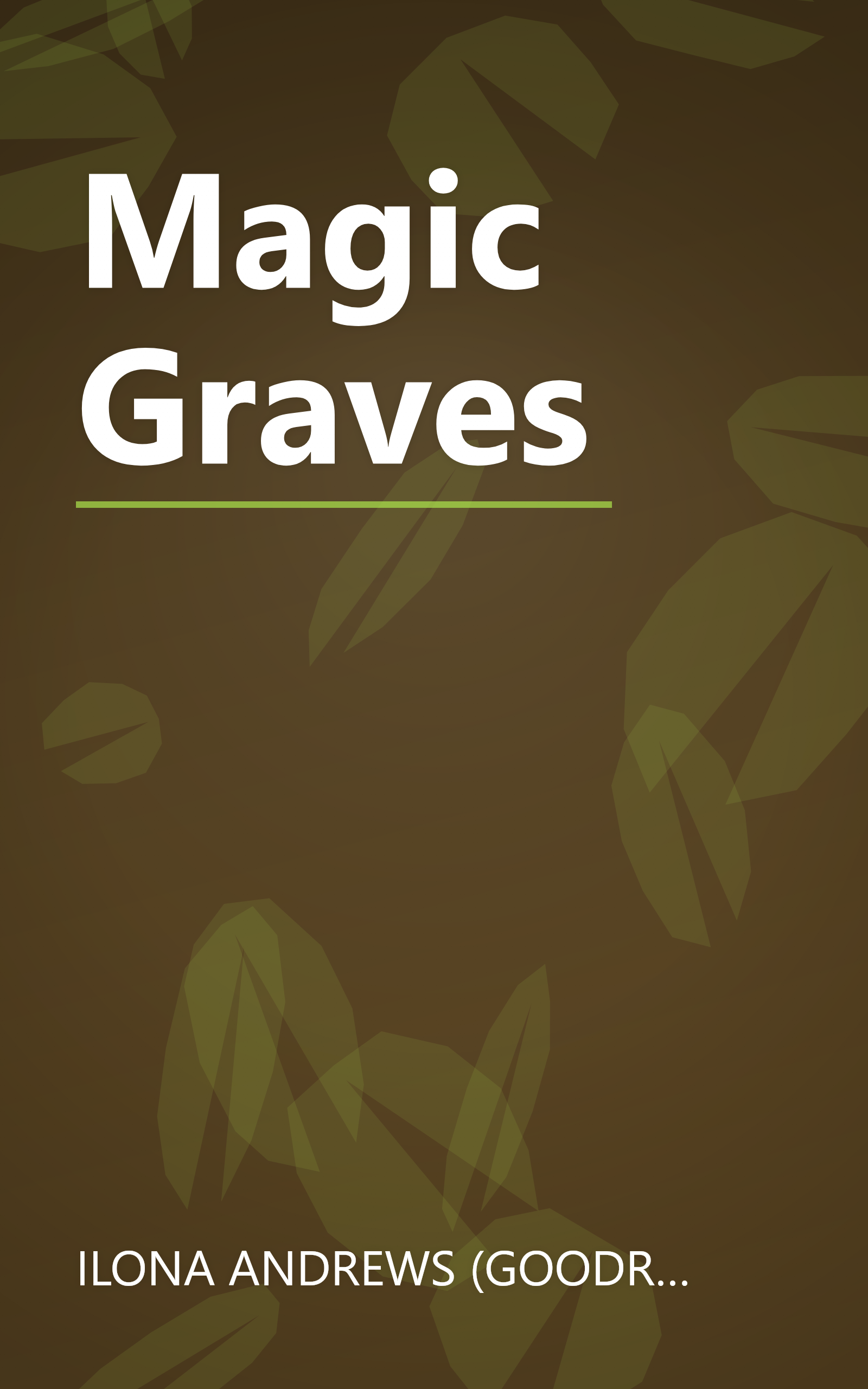 Magic Graves book cover