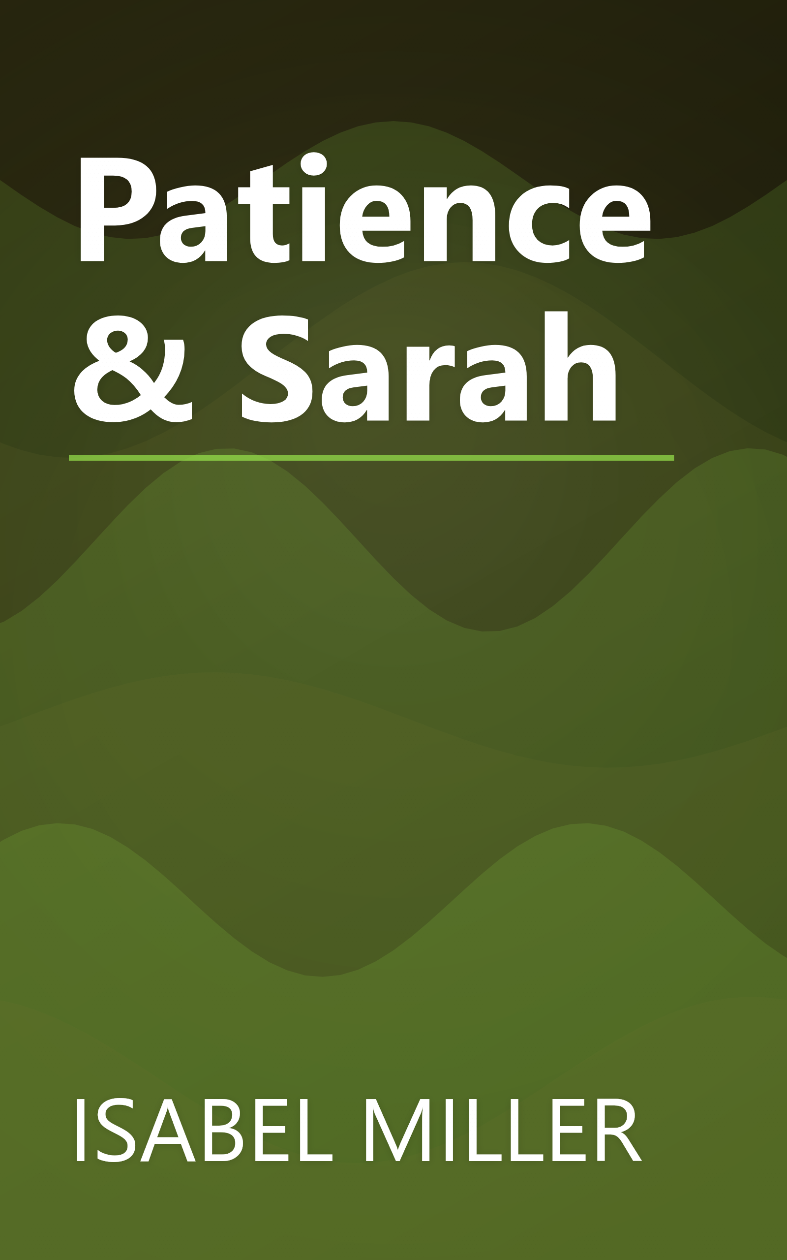 Patience & Sarah book cover