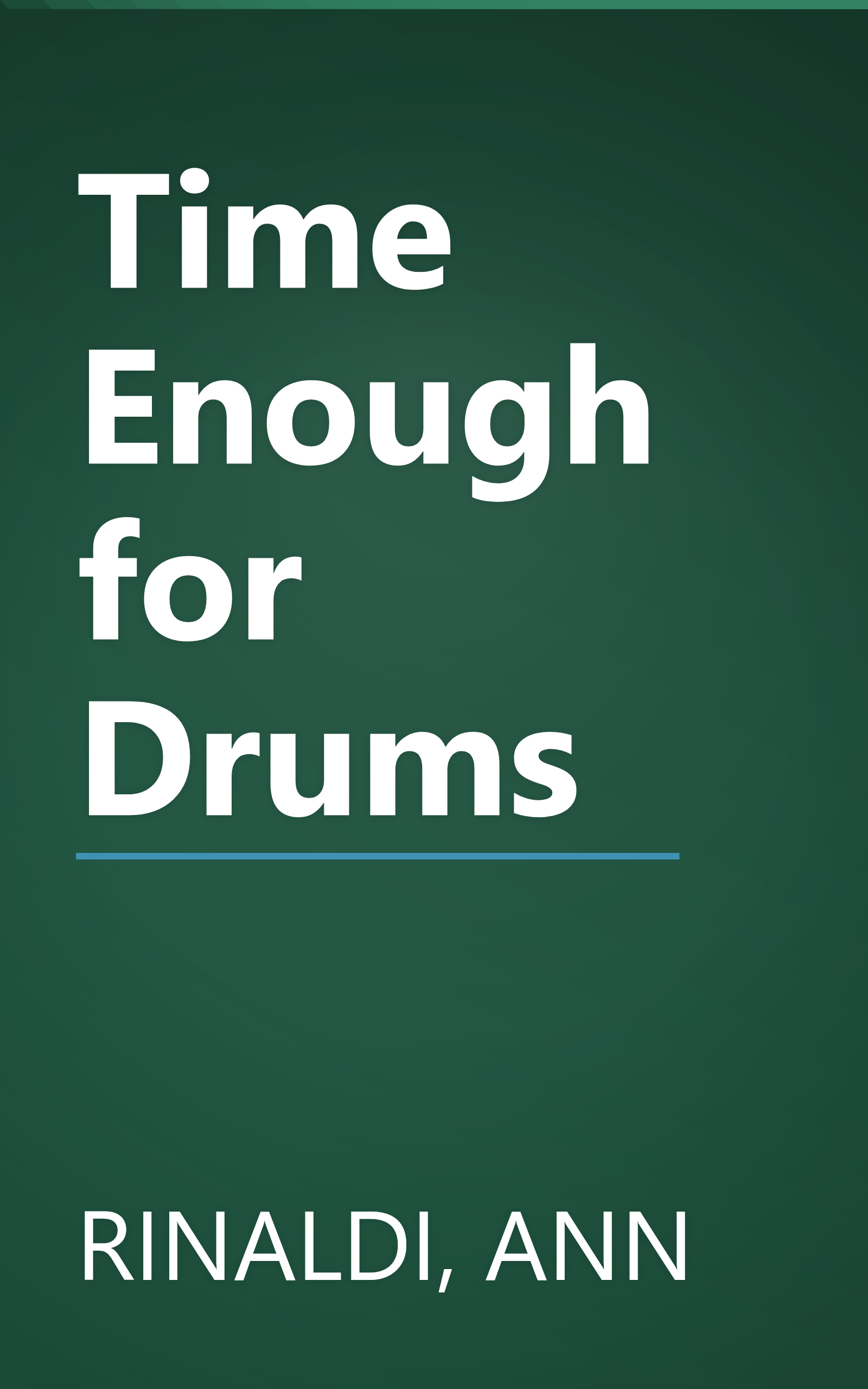 Time Enough for Drums book cover