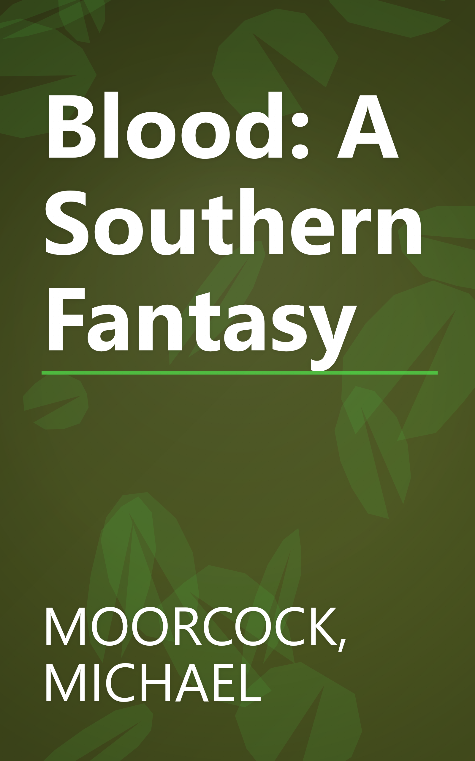 Blood: A Southern Fantasy book cover