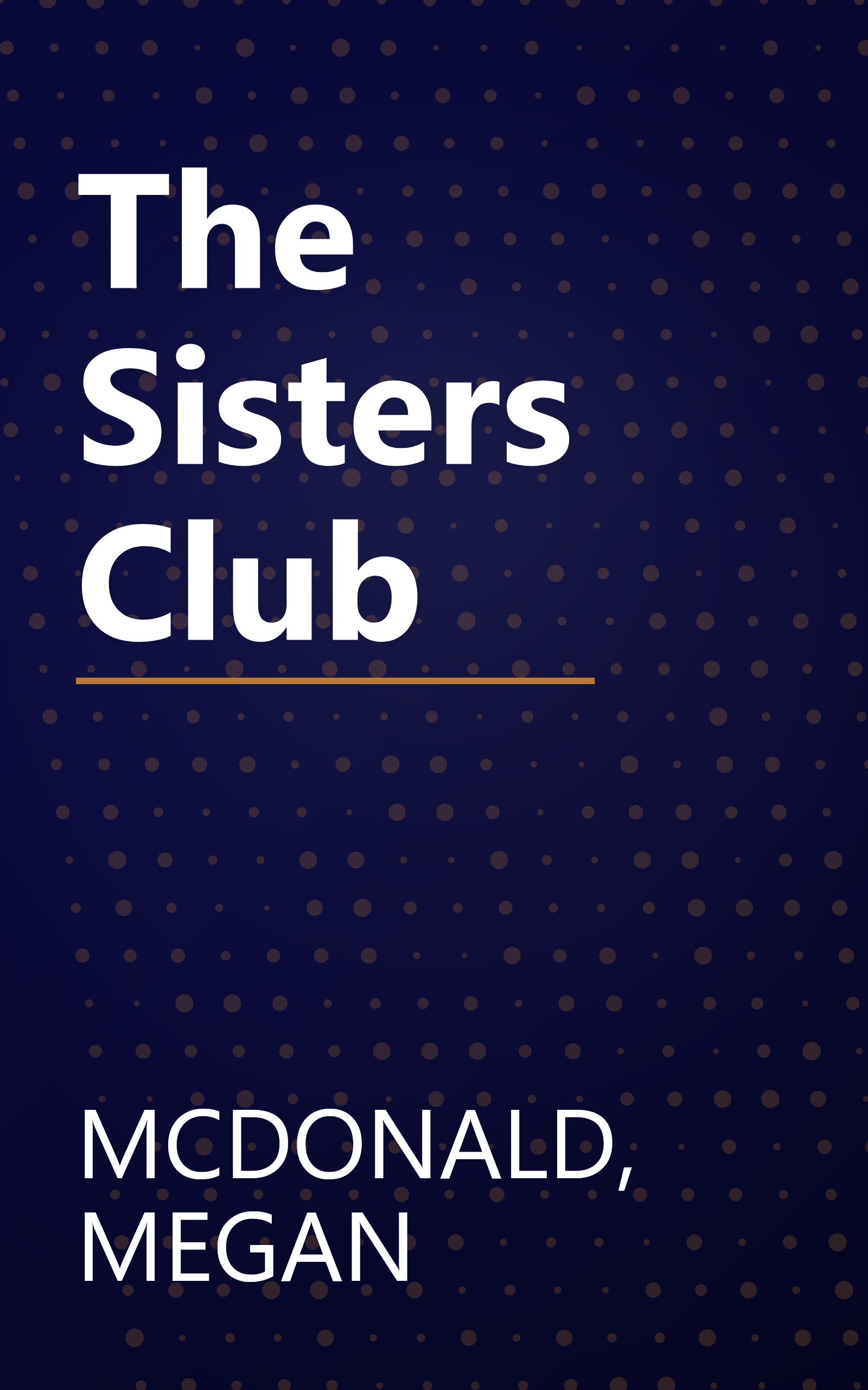 The Sisters Club book cover