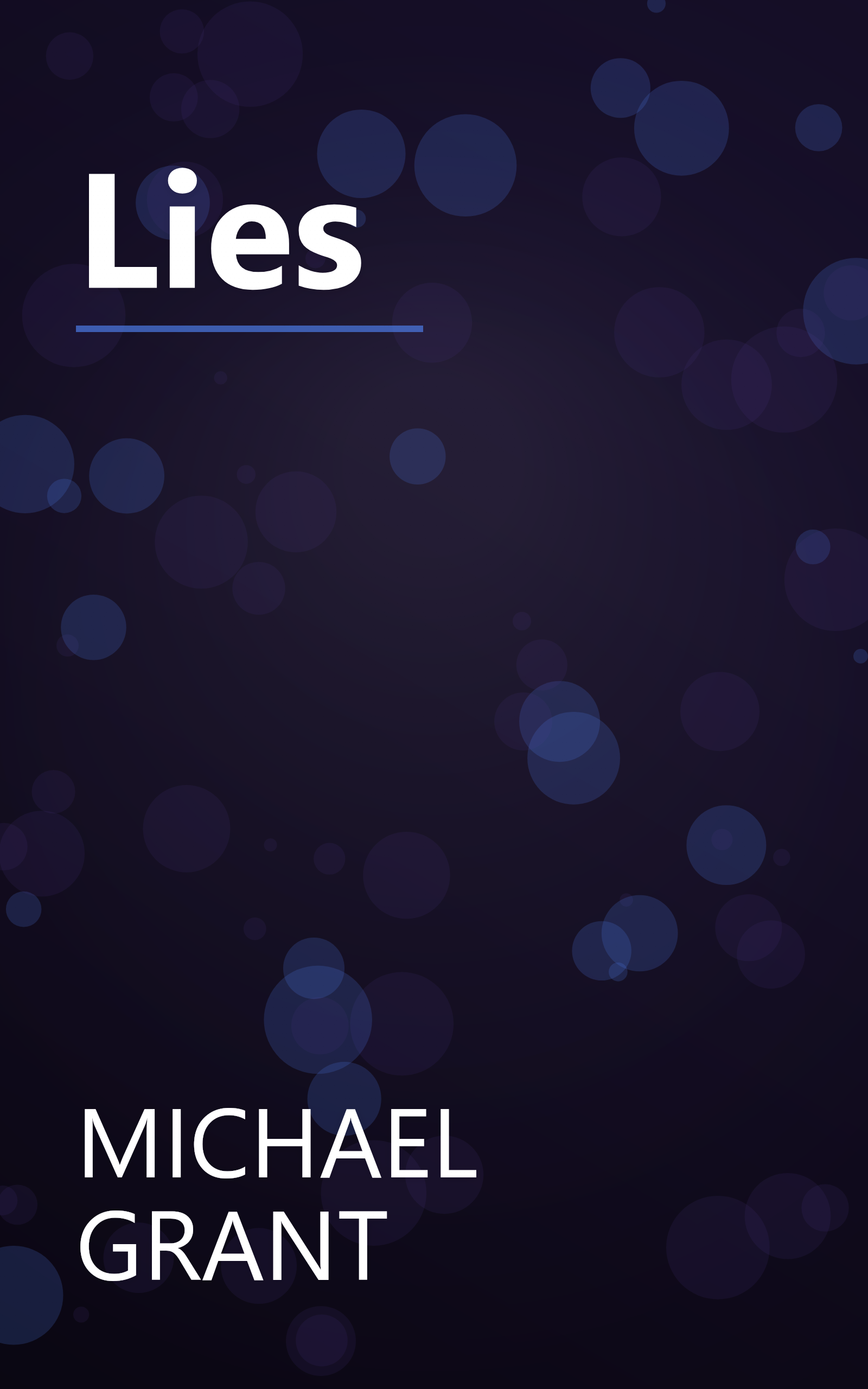 Lies book cover