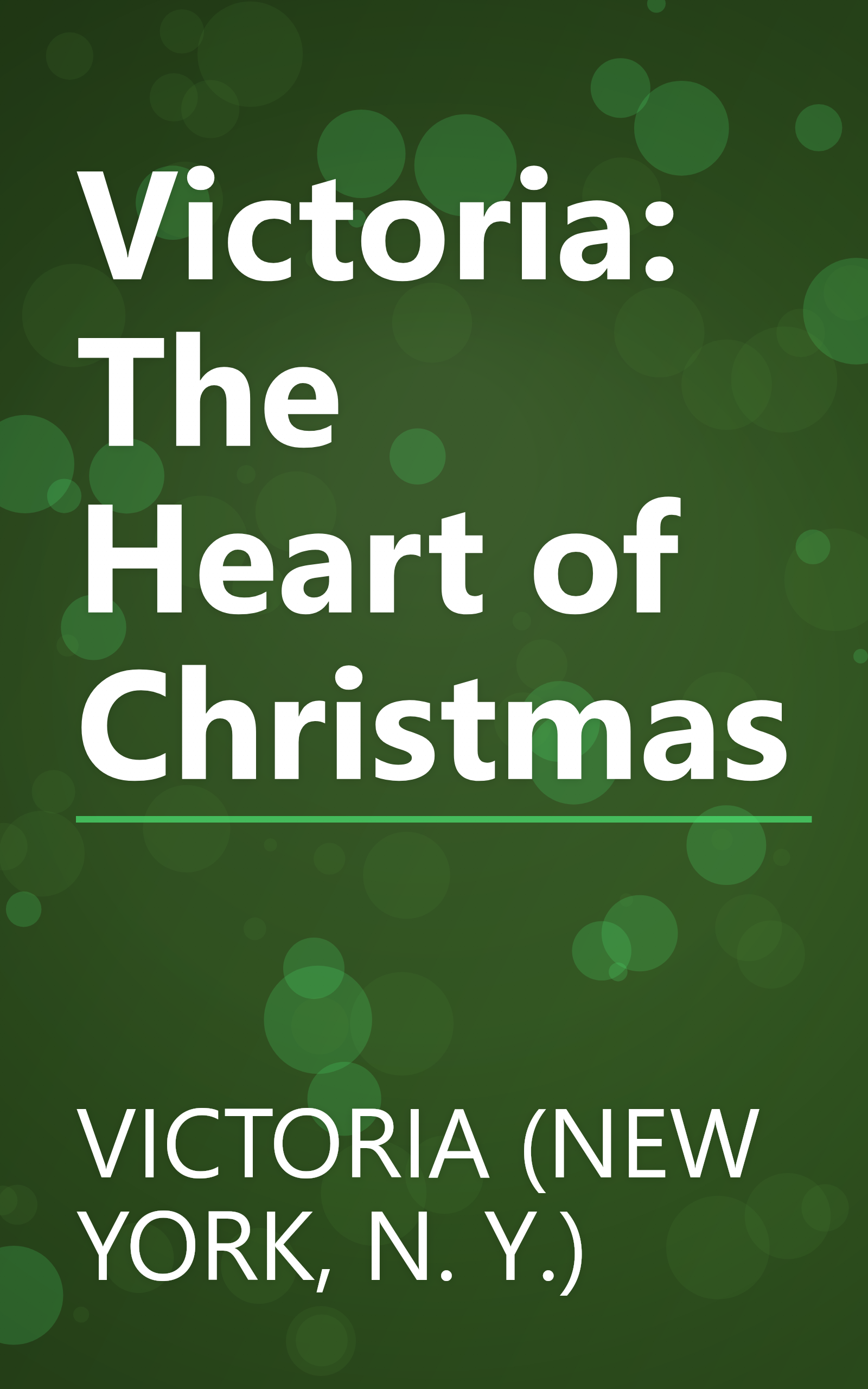 Victoria: The Heart of Christmas book cover