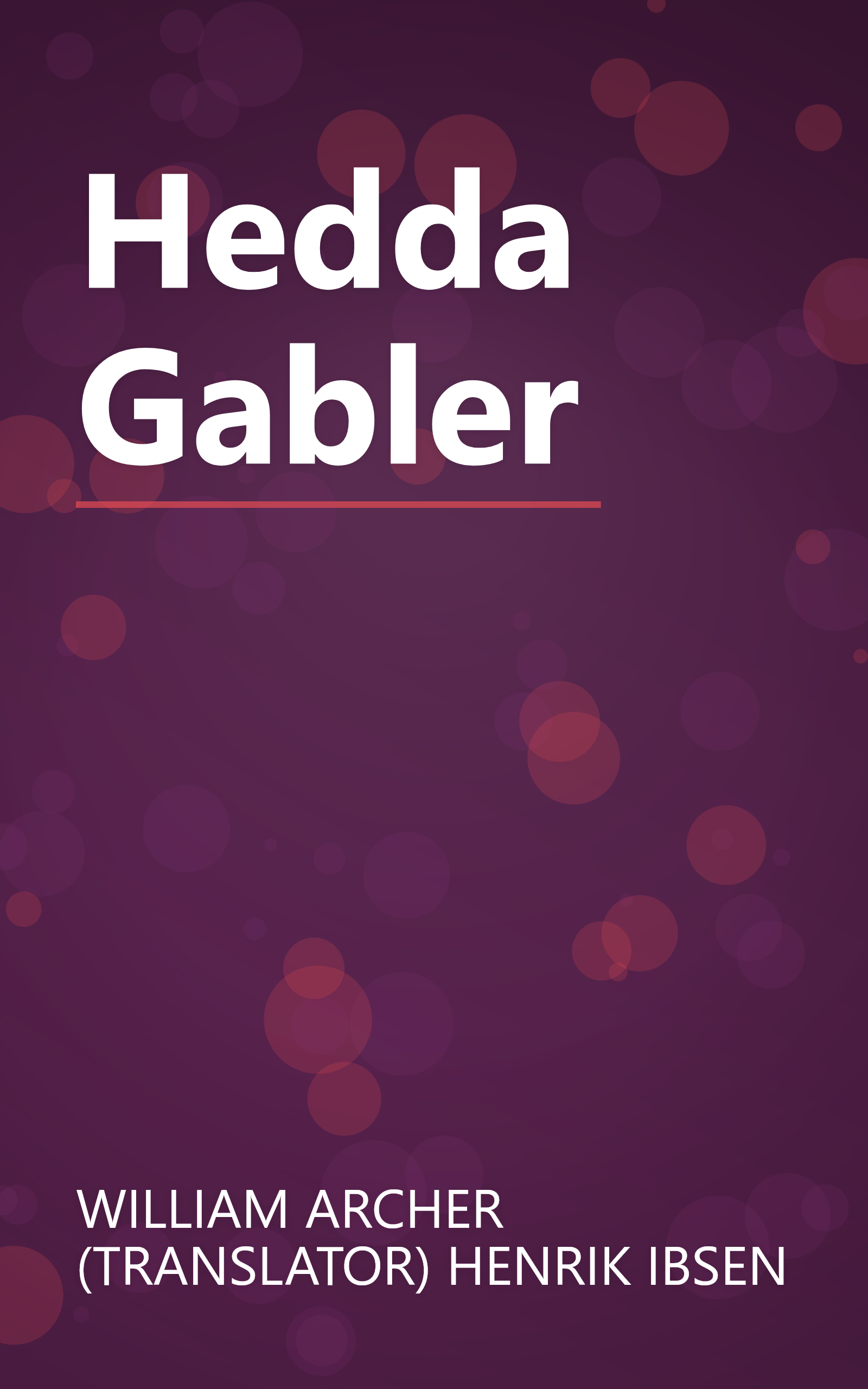 Hedda Gabler book cover