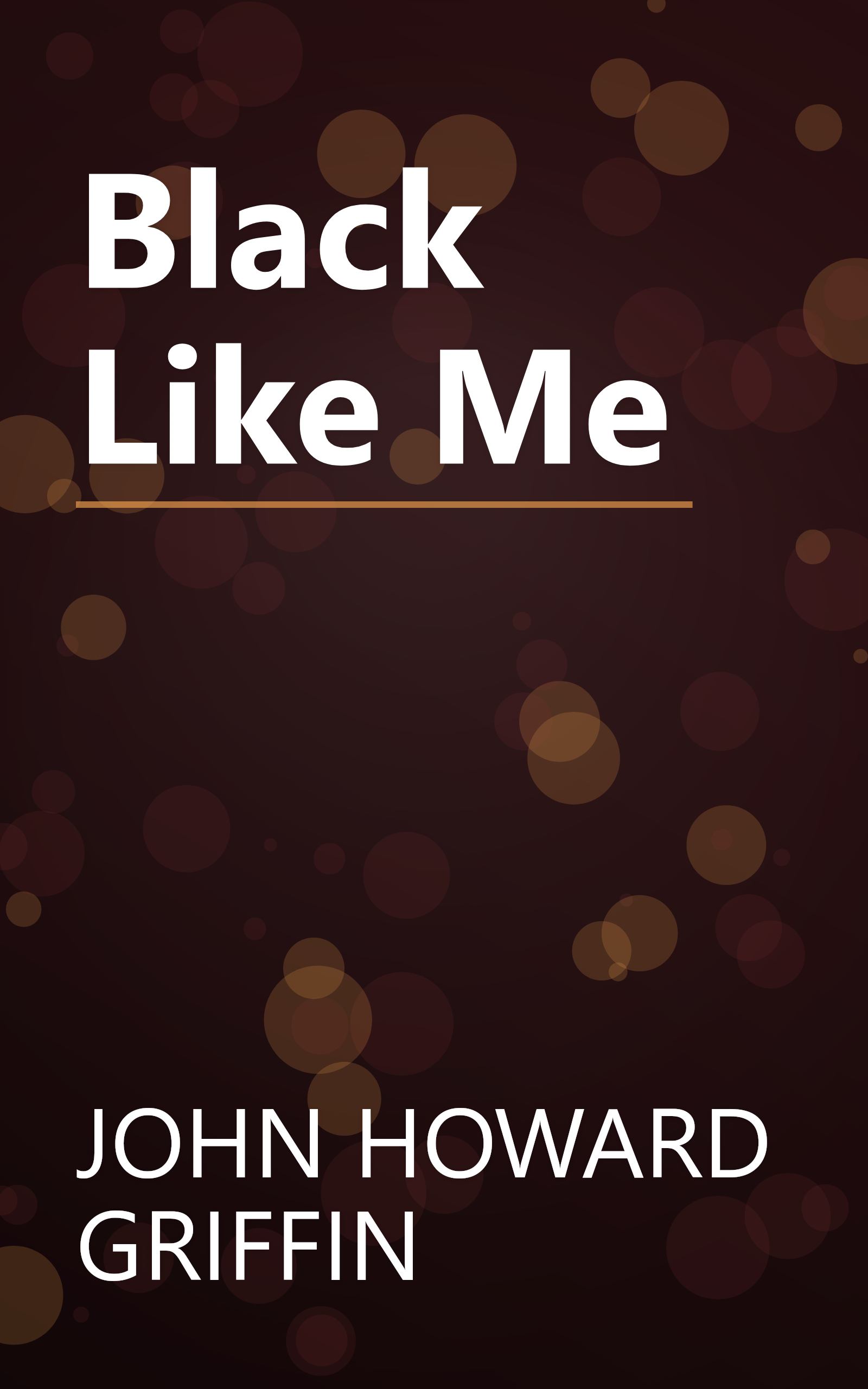 Black Like Me book cover