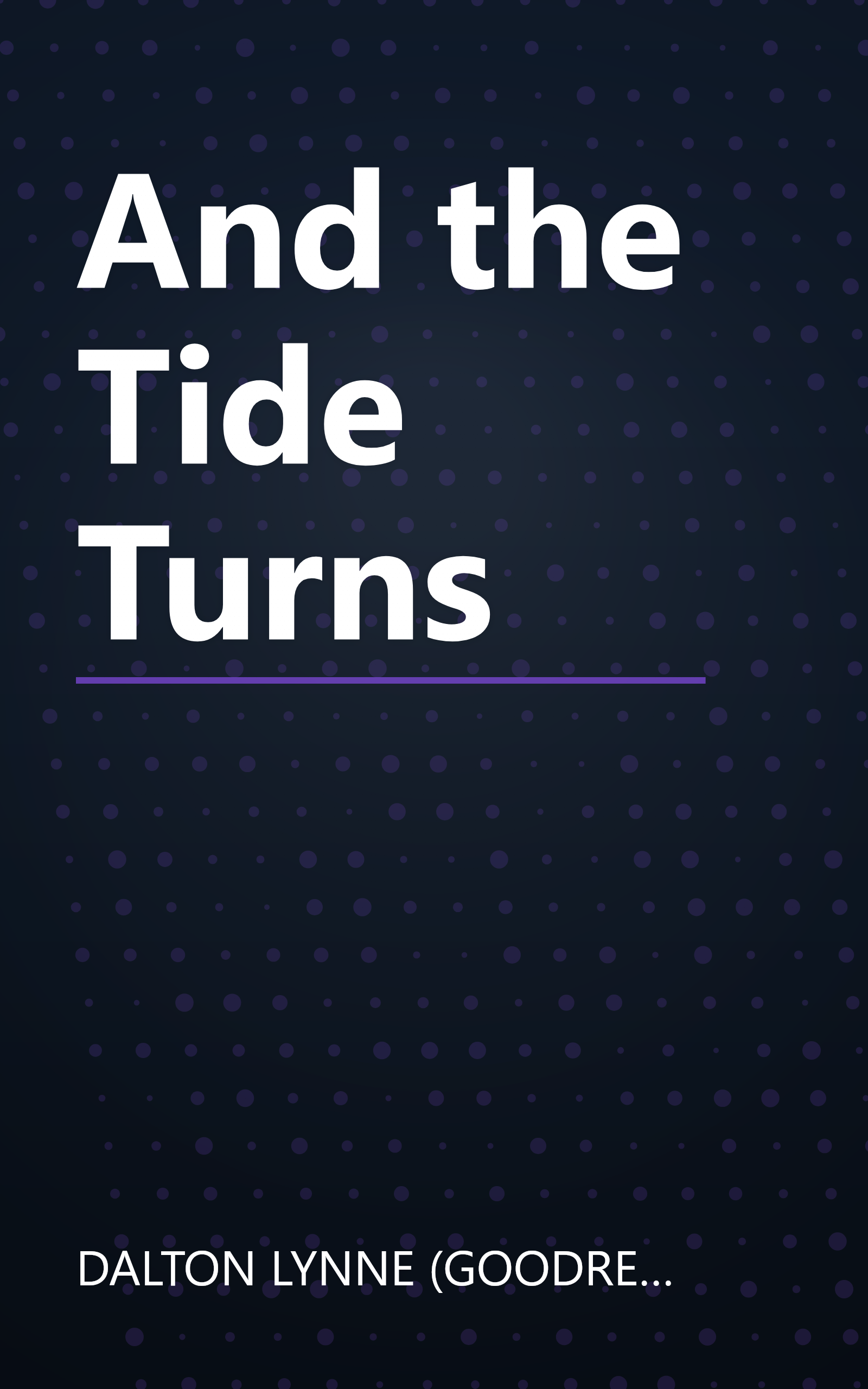 And the Tide Turns book cover
