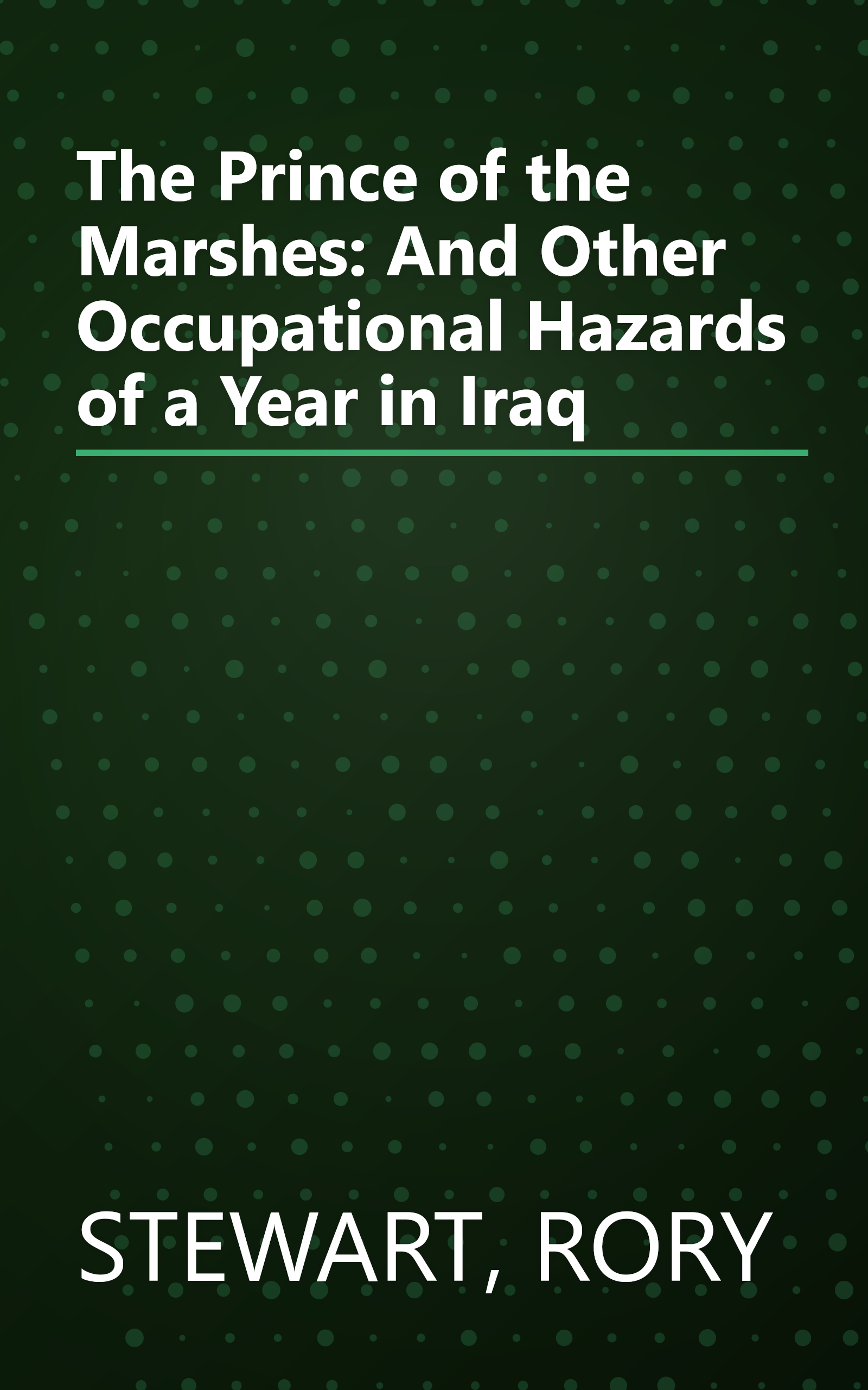 The Prince of the Marshes: And Other Occupational Hazards of a Year in Iraq book cover