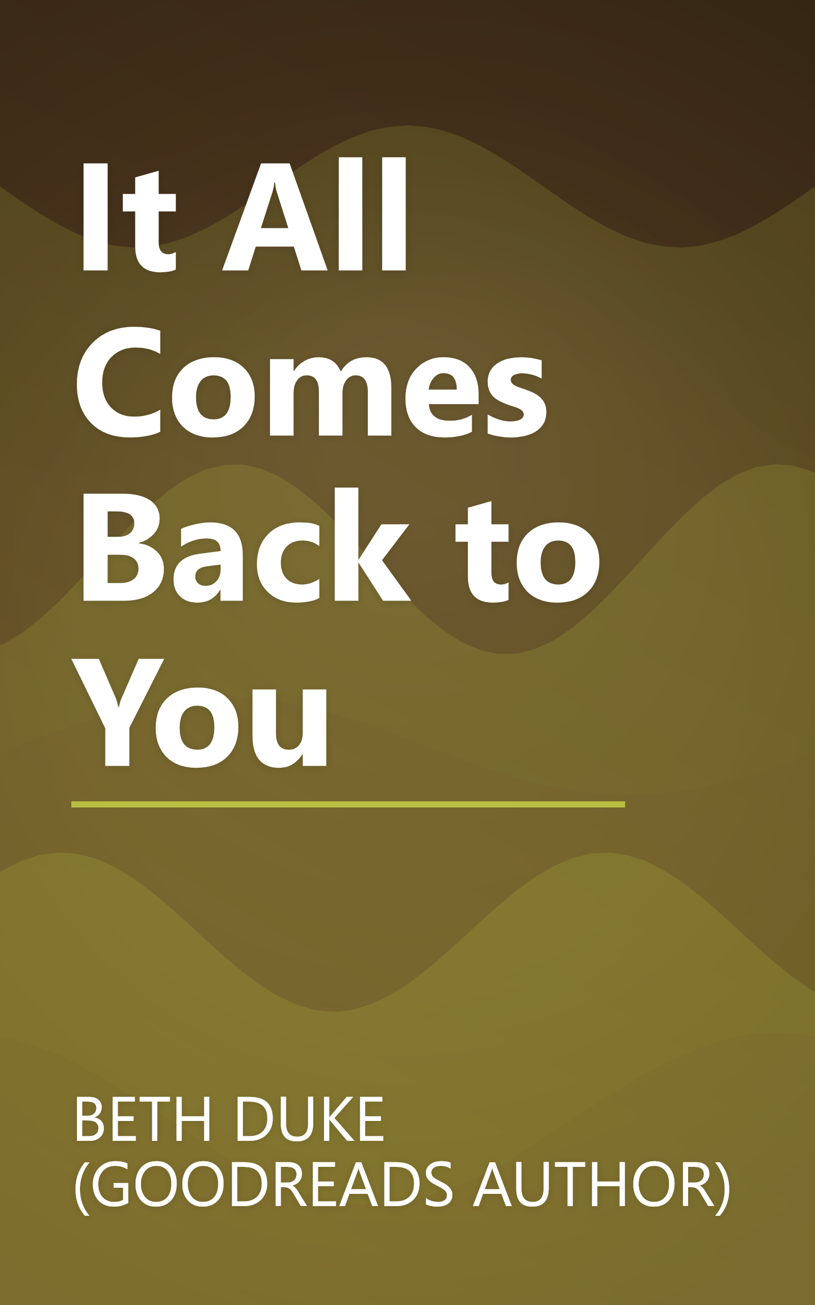 It All Comes Back to You book cover