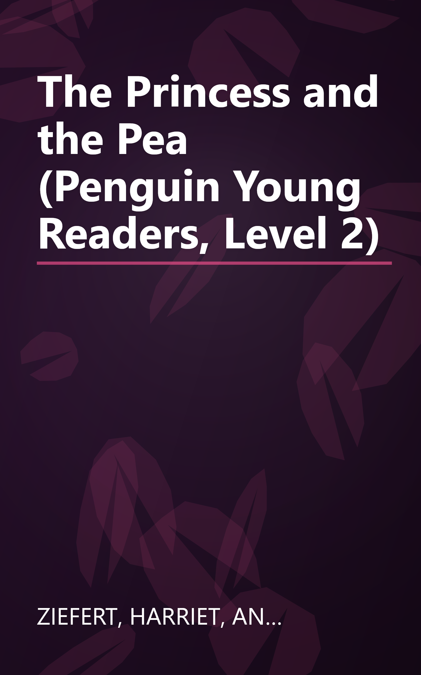 The Princess and the Pea (Penguin Young Readers, Level 2) book cover