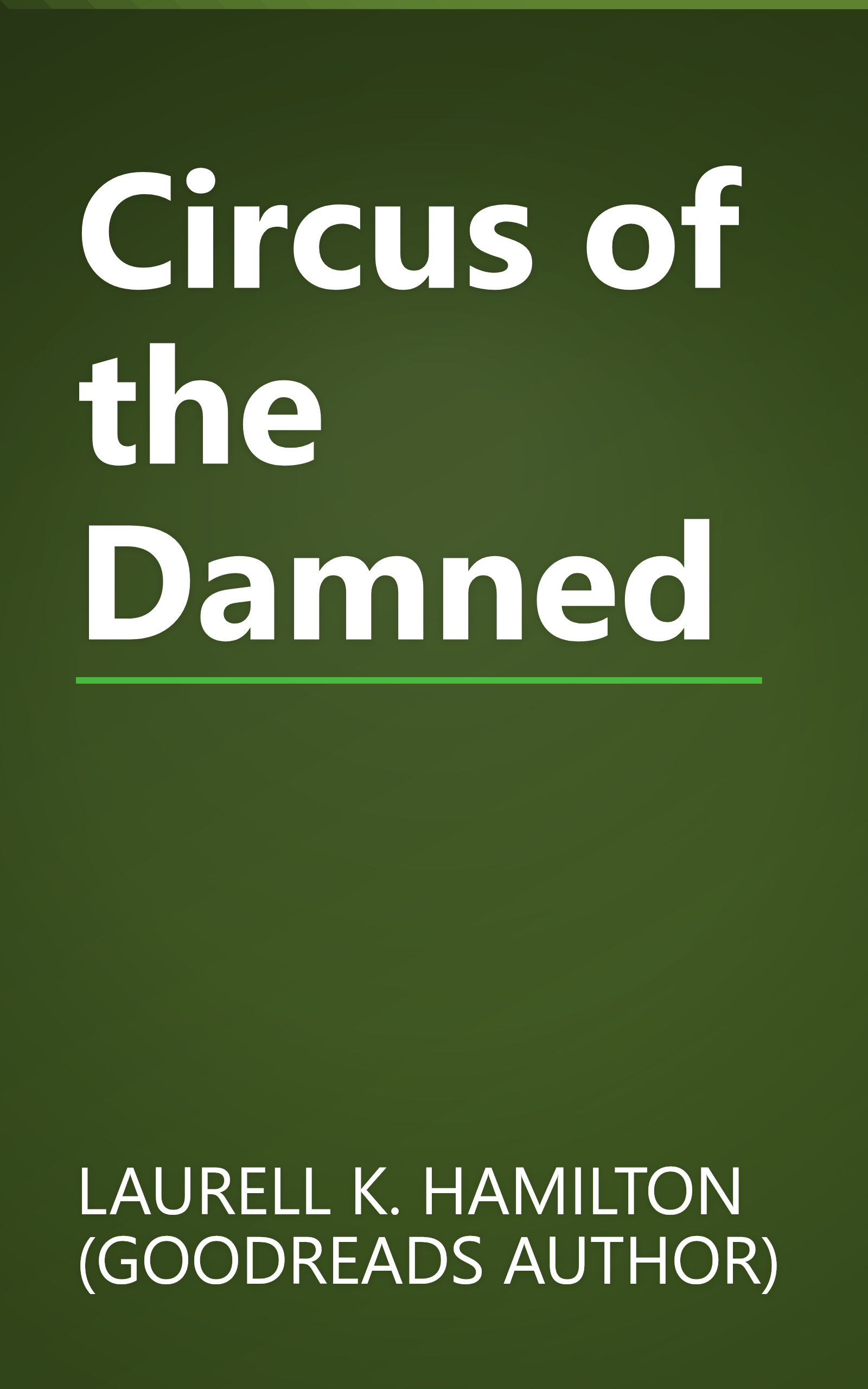Circus of the Damned book cover