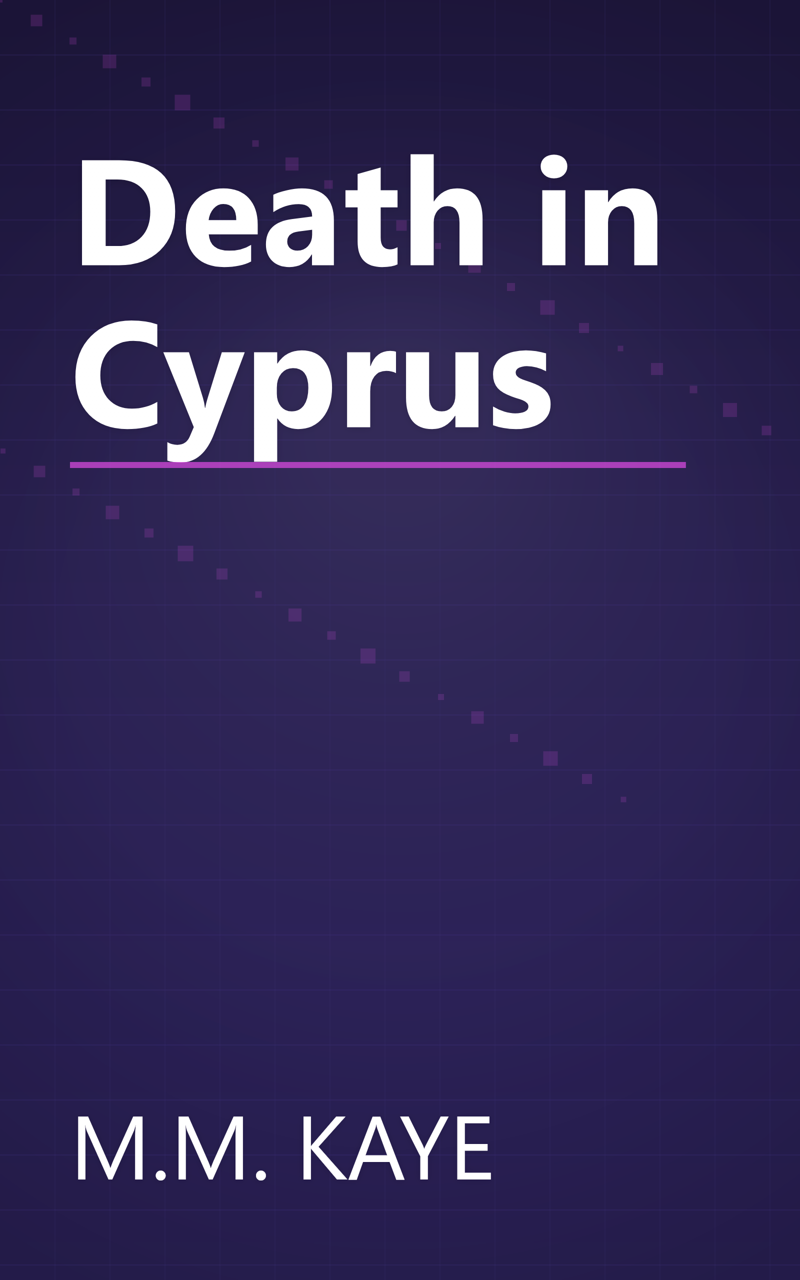 Death in Cyprus book cover
