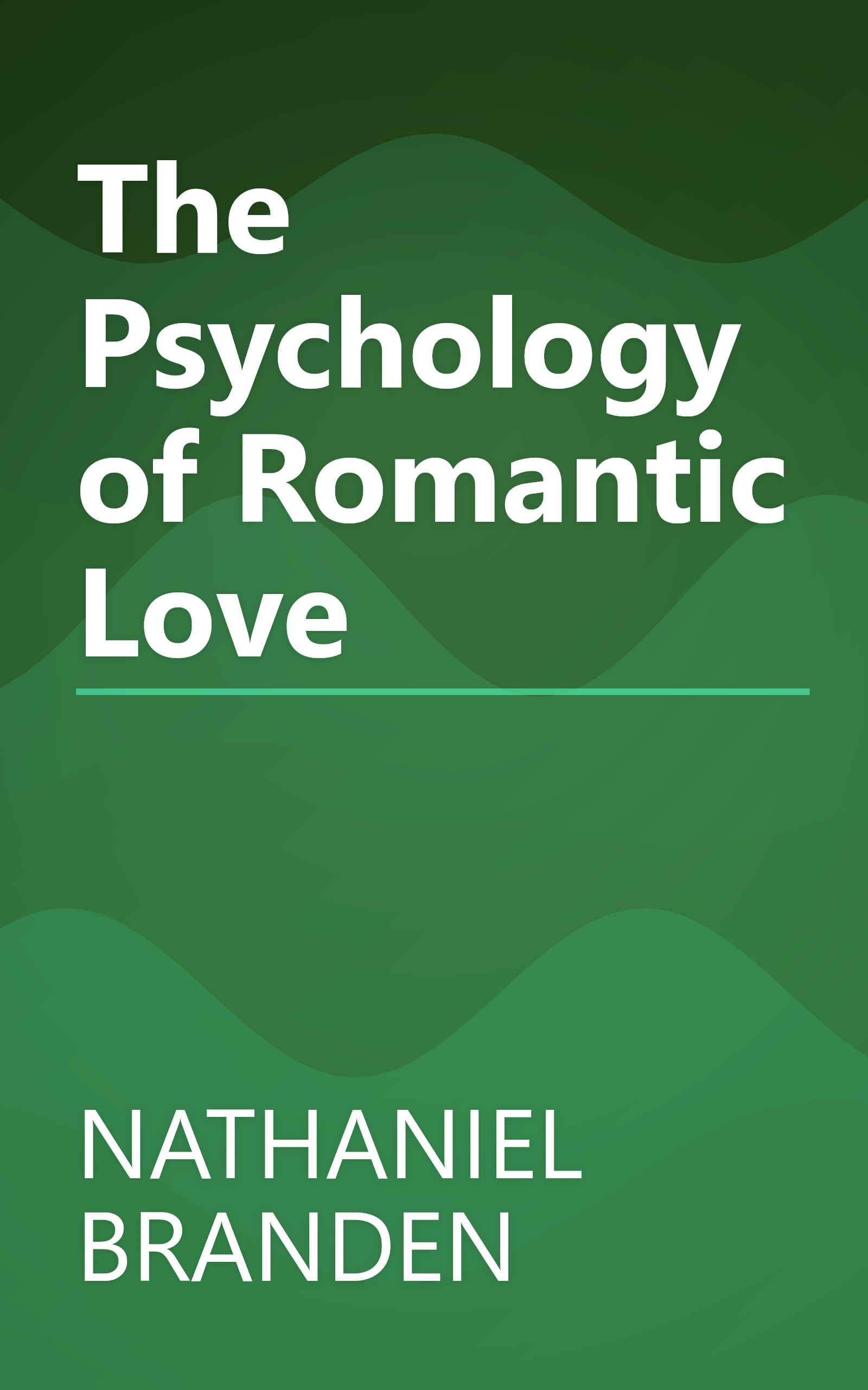 The Psychology of Romantic Love book cover