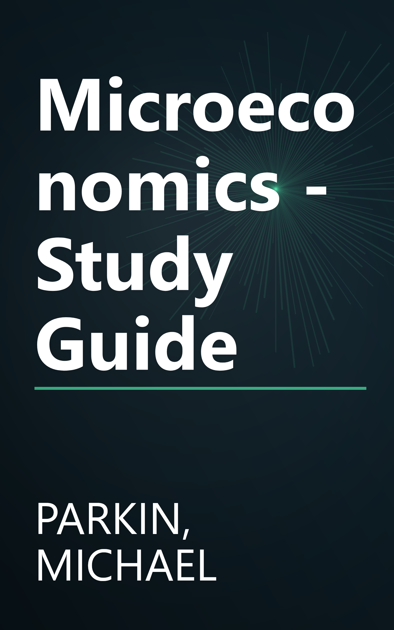 Microeconomics - Study Guide book cover