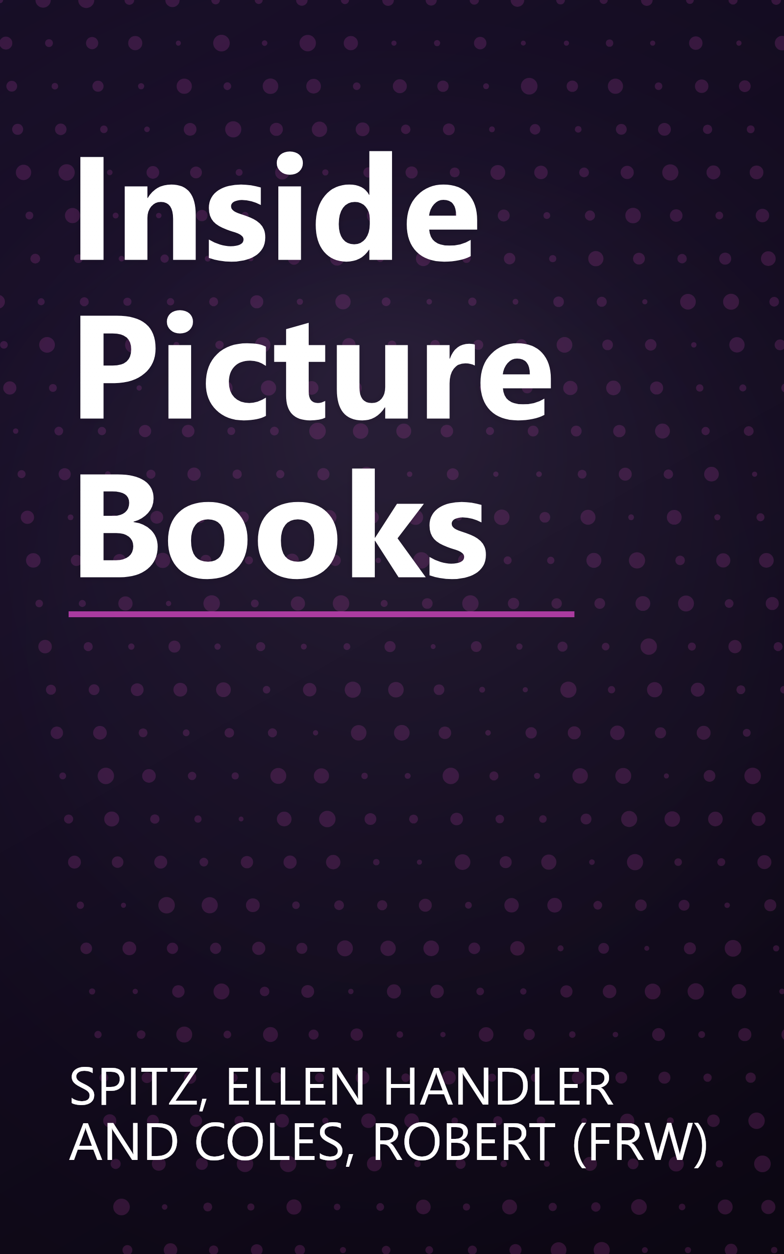 Inside Picture Books book cover