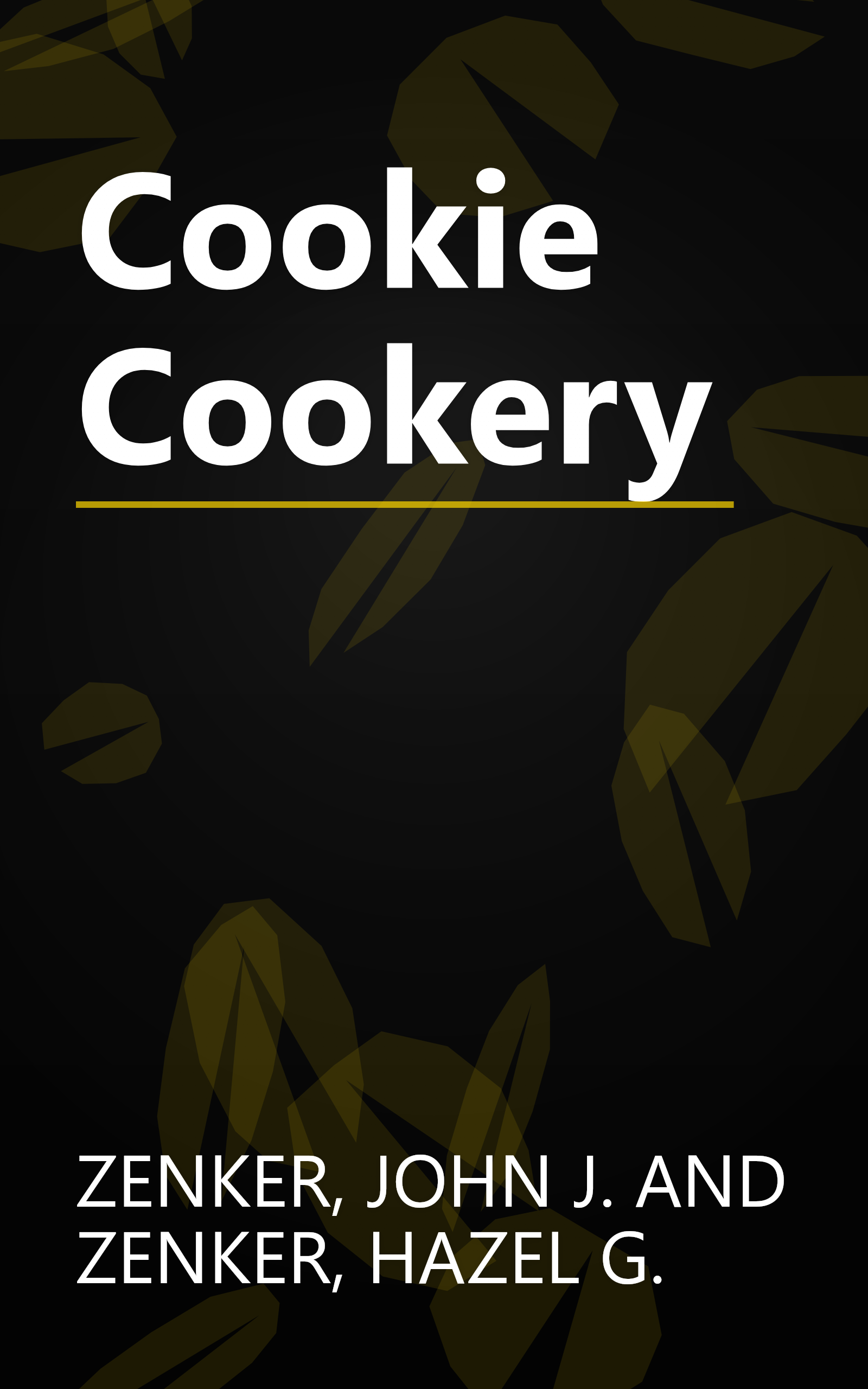 Cookie Cookery book cover