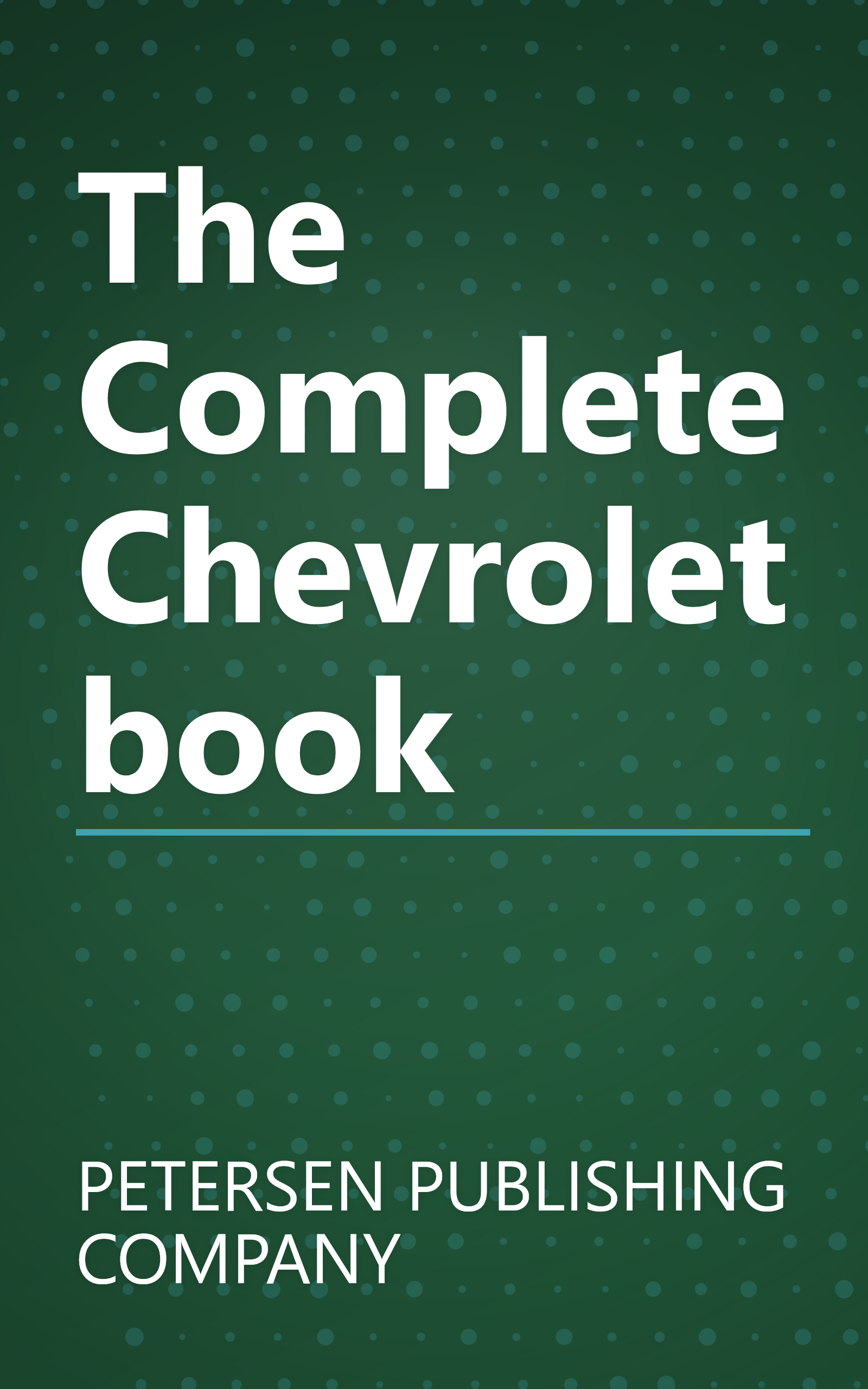 The Complete Chevrolet book book cover