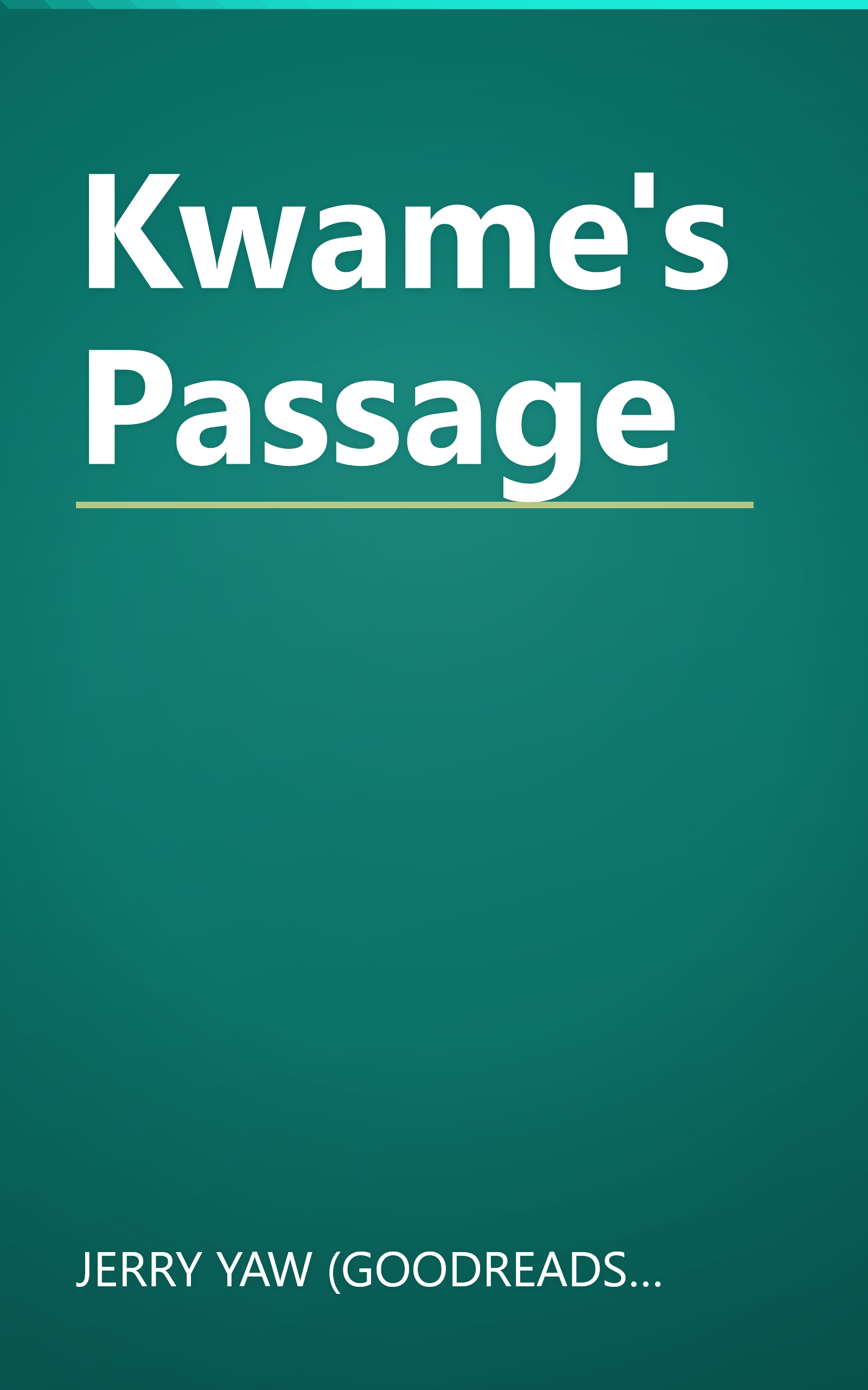 Kwame's Passage book cover