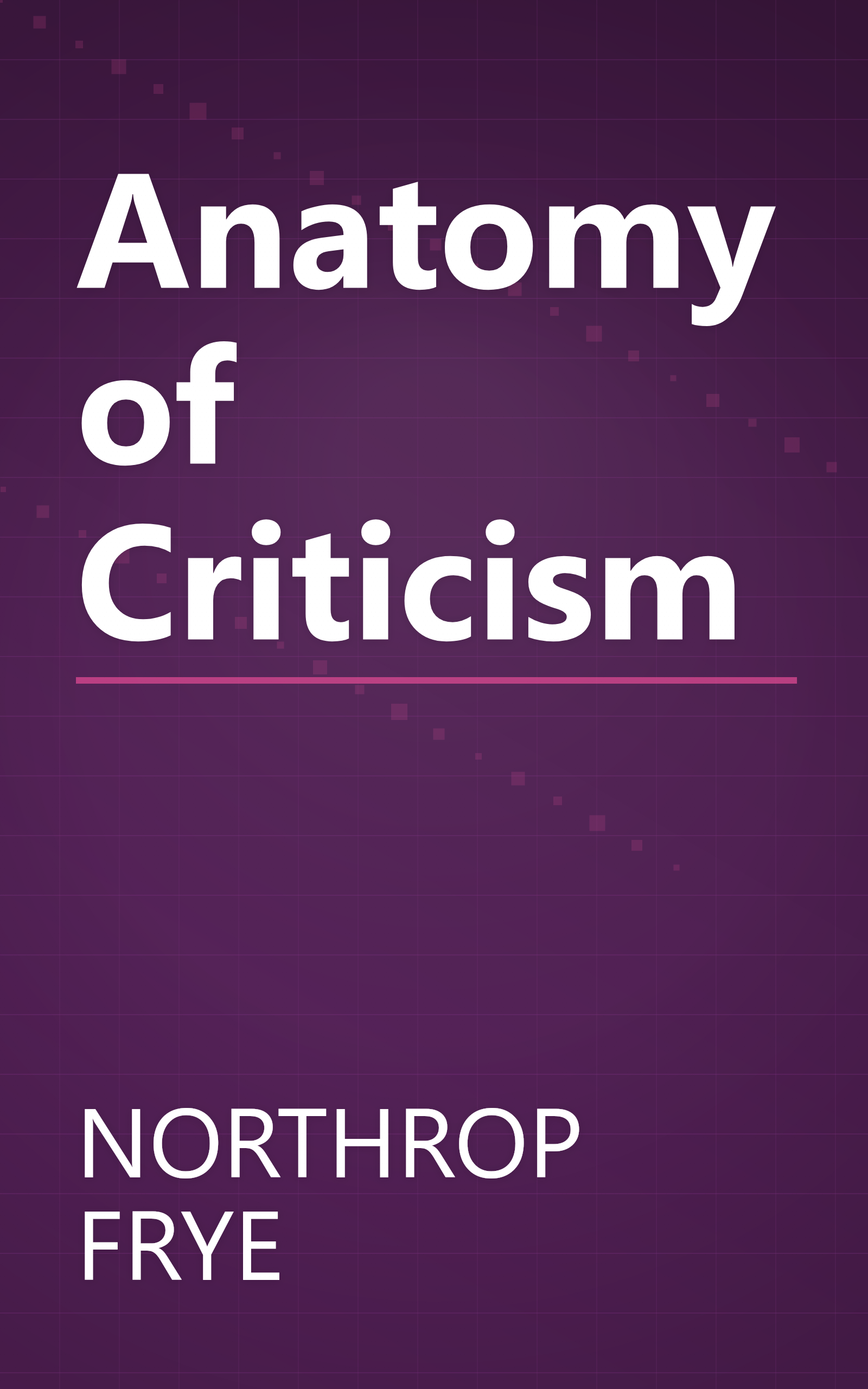 Anatomy of Criticism book cover