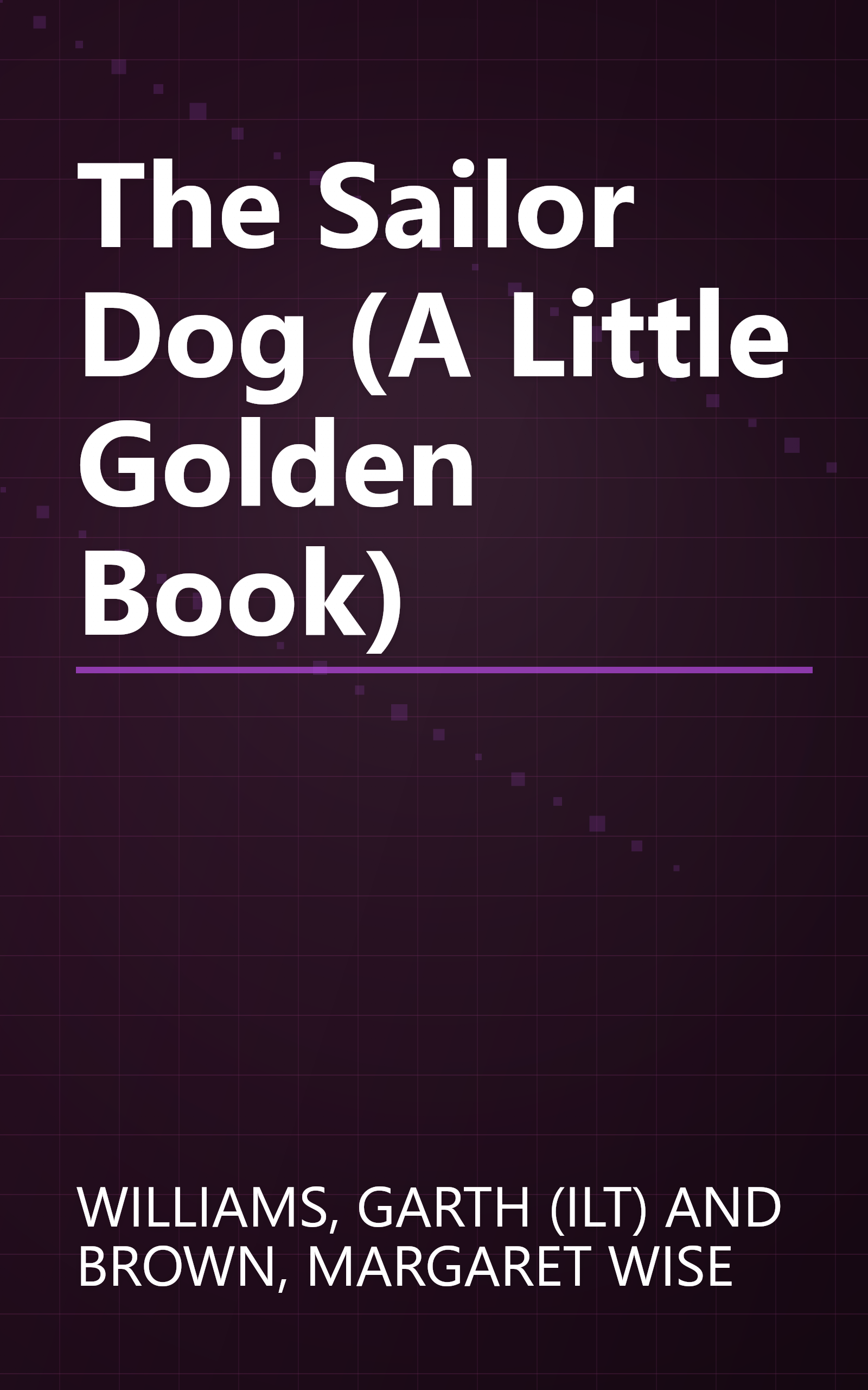 The Sailor Dog (A Little Golden Book) book cover