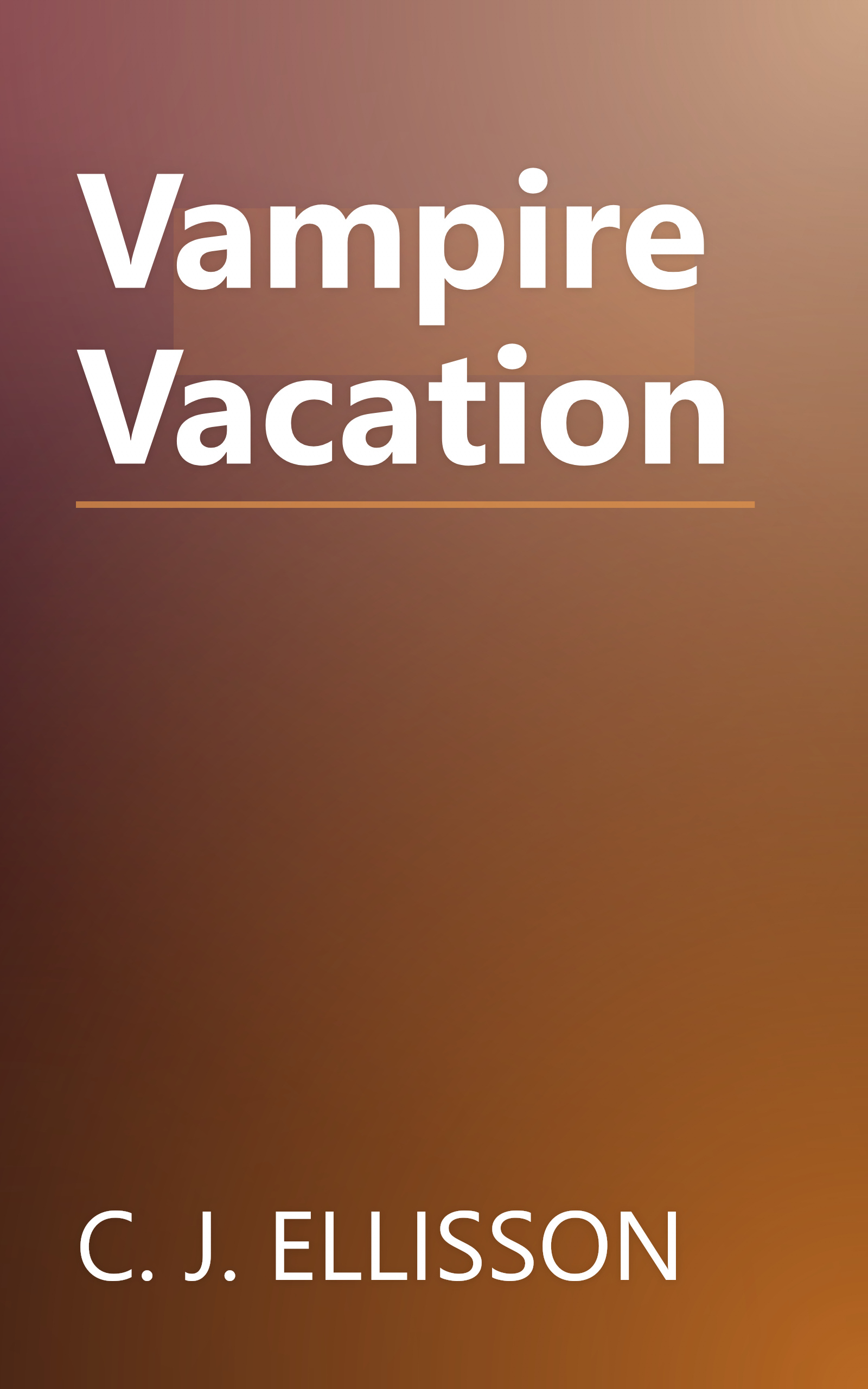 Vampire Vacation book cover