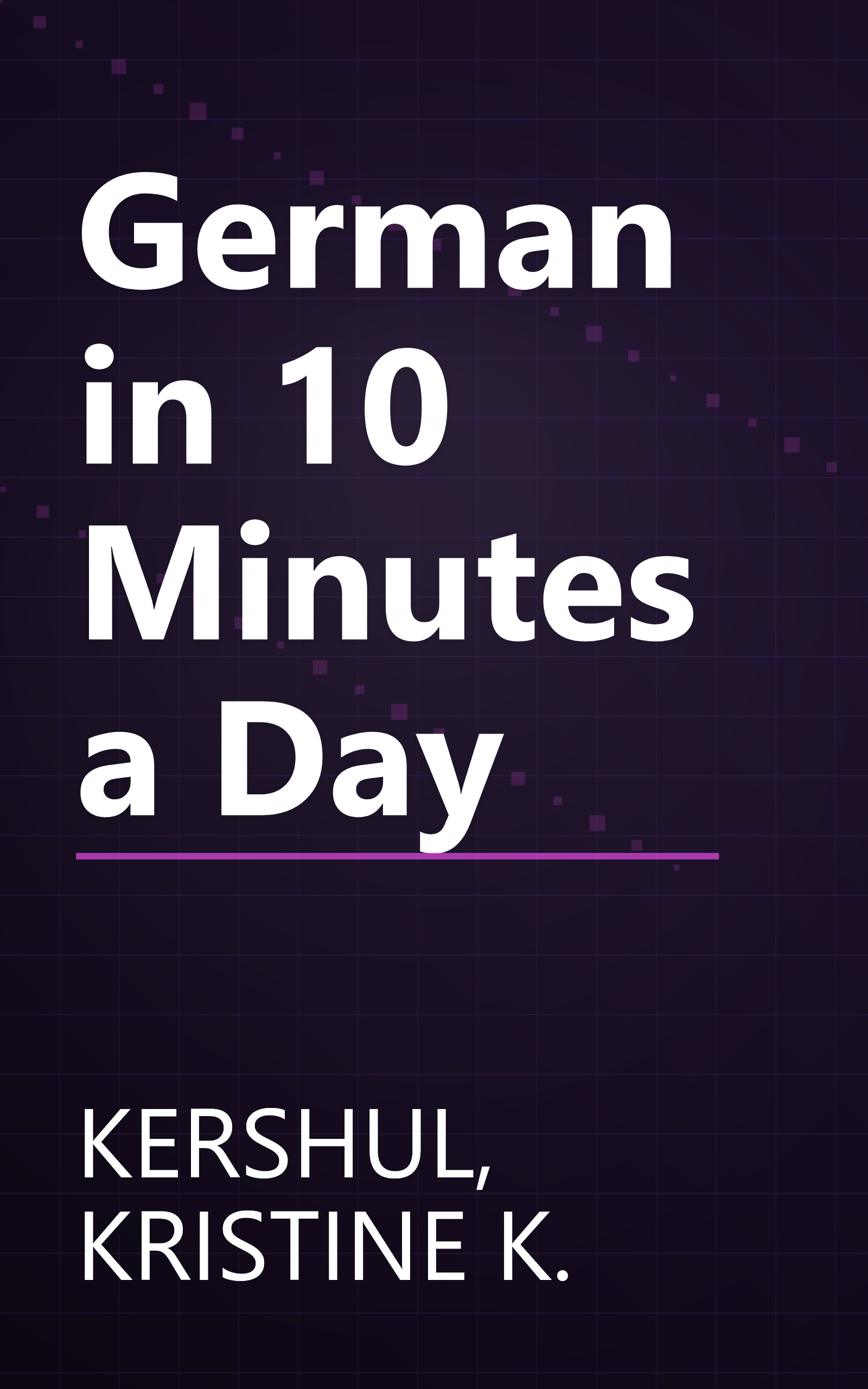 German in 10 Minutes a Day book cover