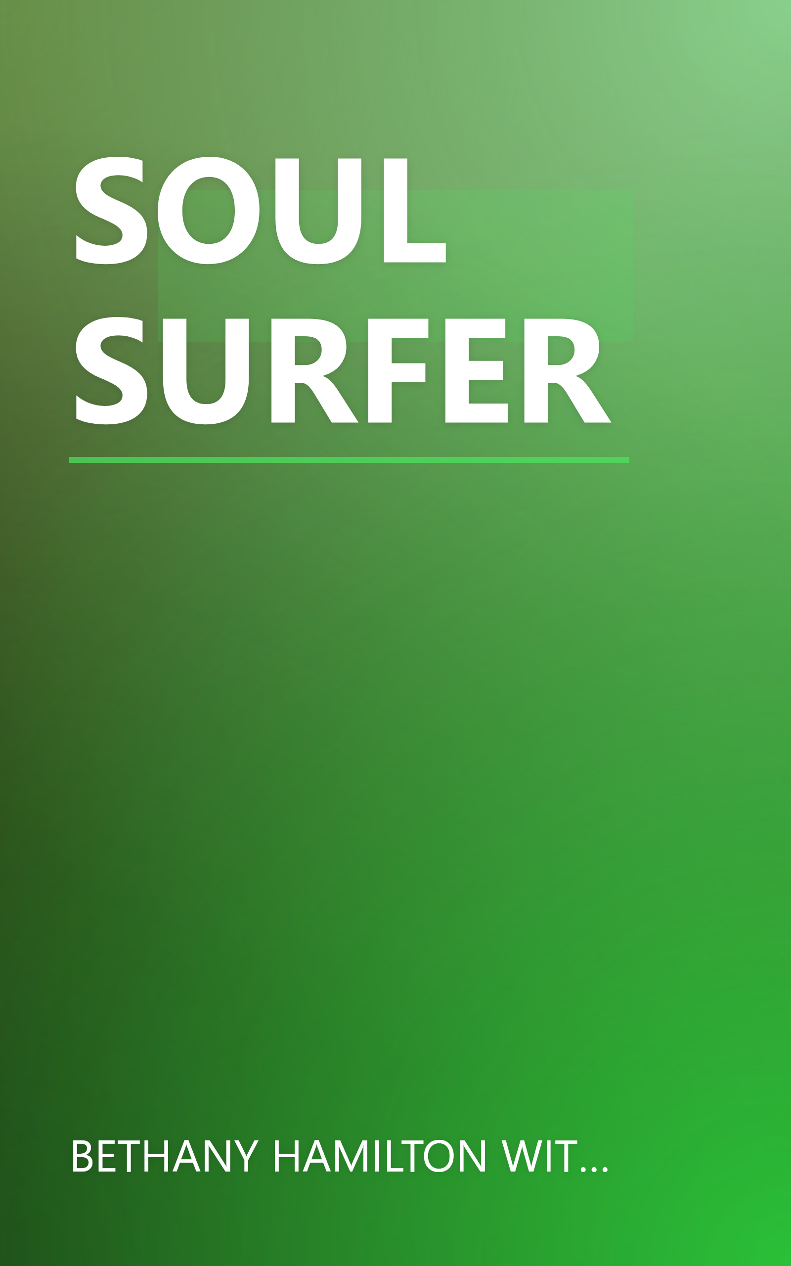 SOUL SURFER book cover