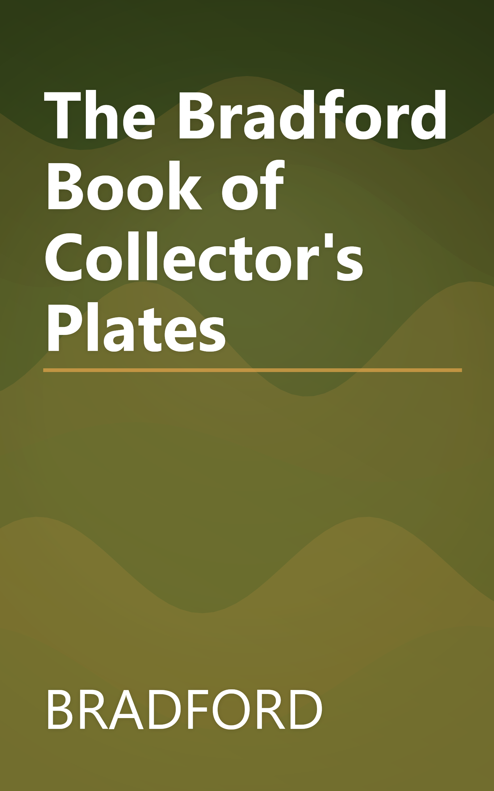 The Bradford Book of Collector's Plates book cover