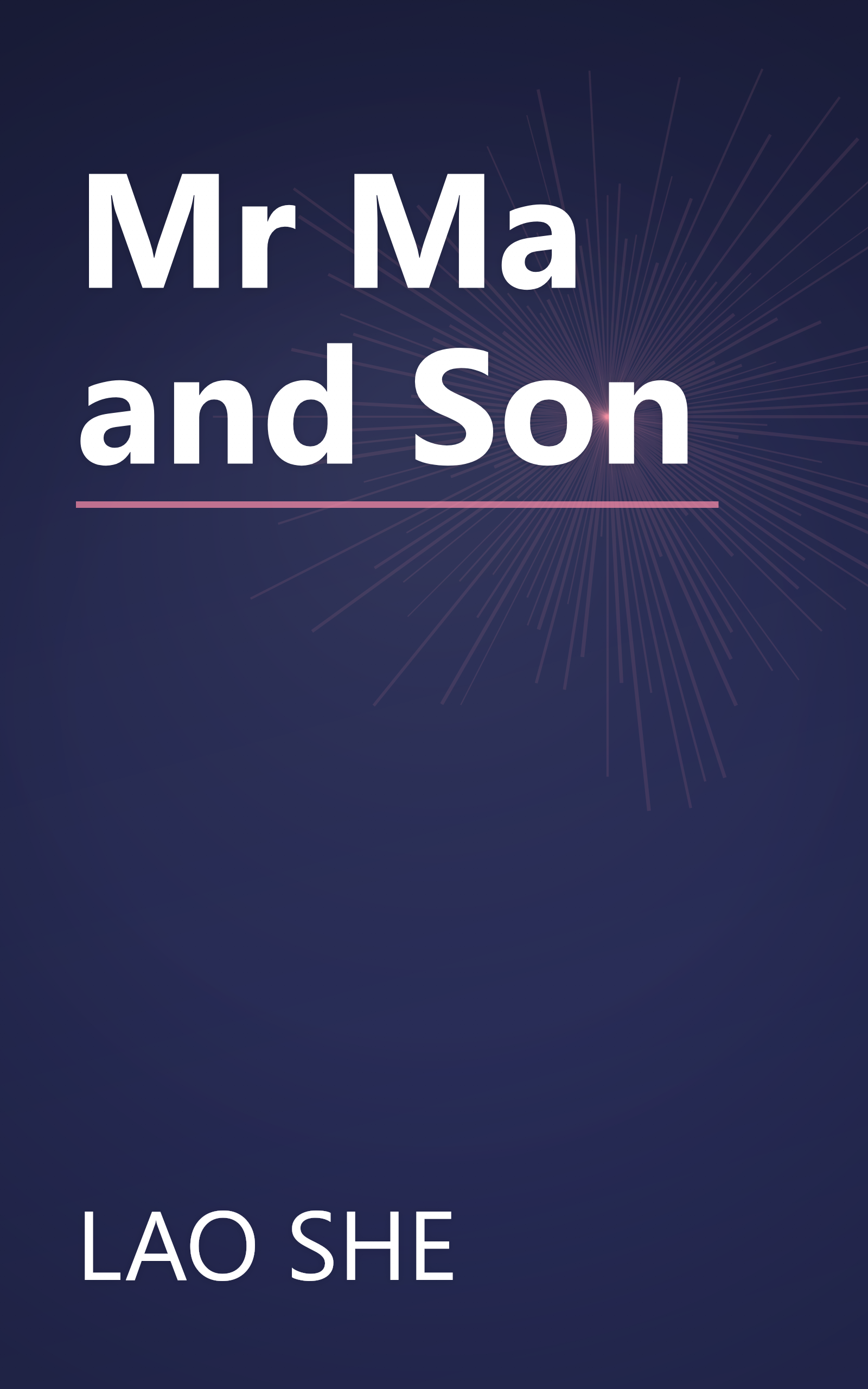 Mr Ma and Son book cover