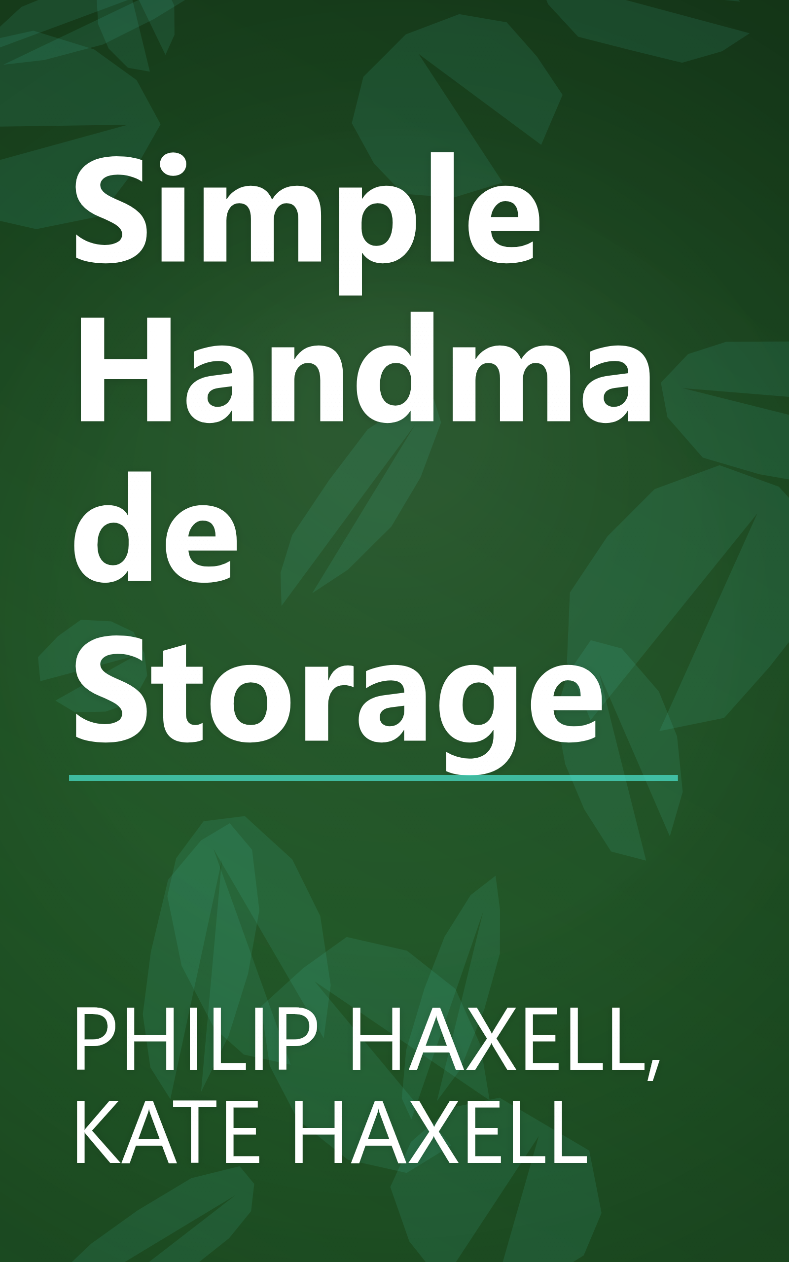 Simple Handmade Storage book cover