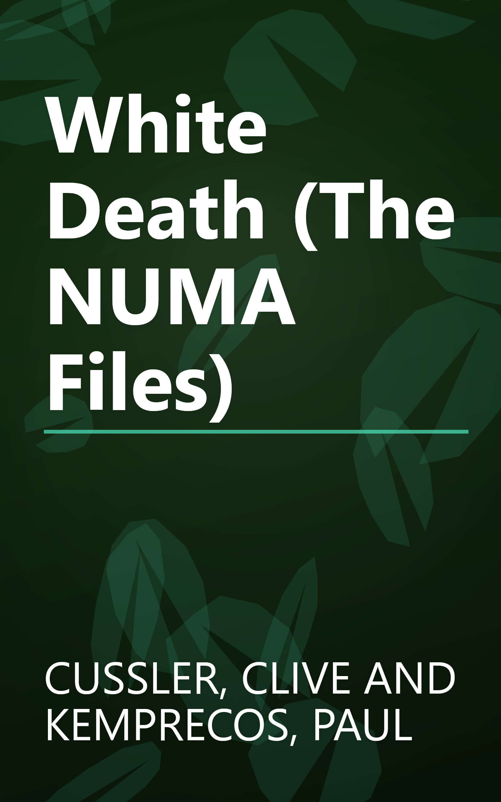 White Death (The NUMA Files) book cover