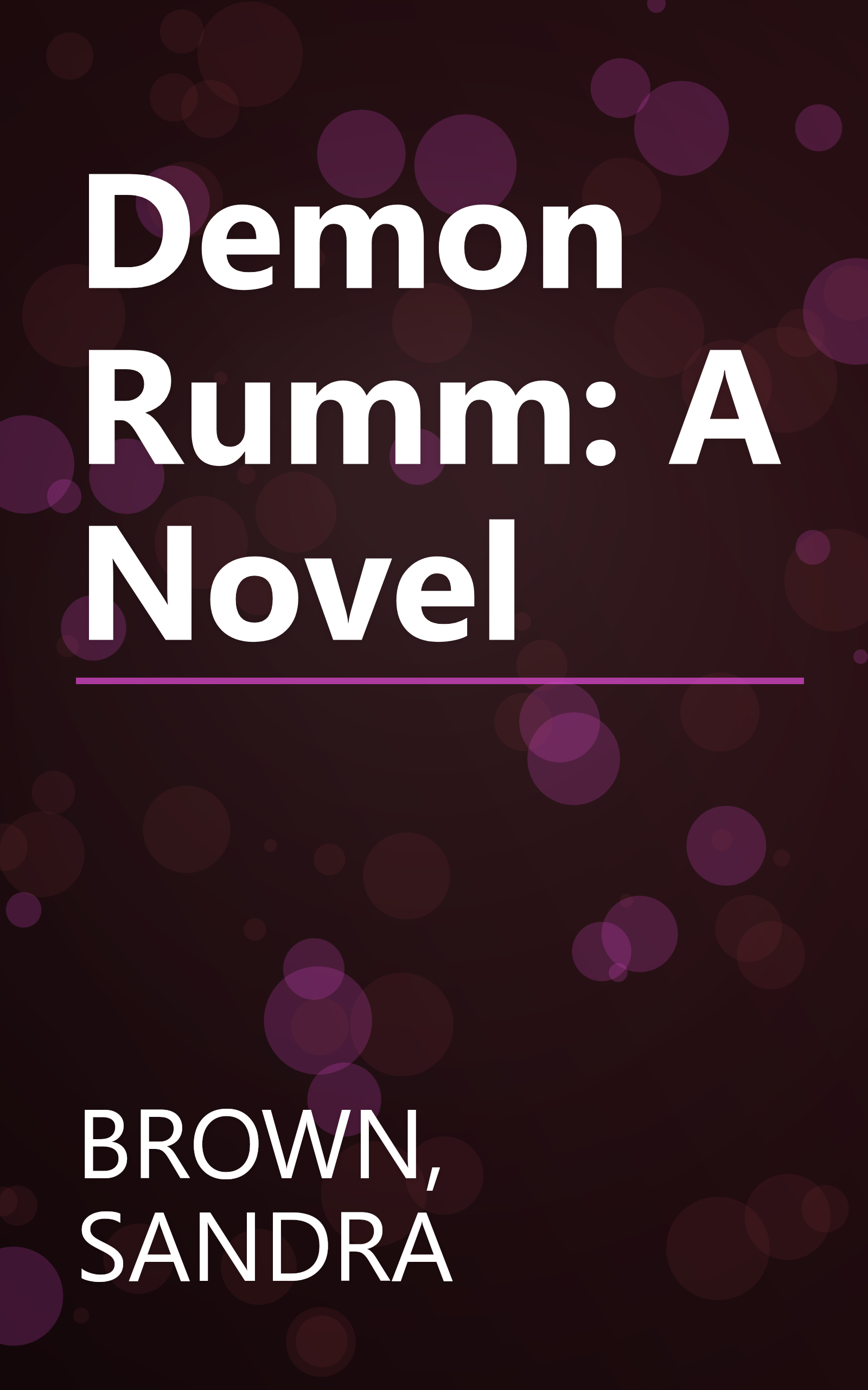 Demon Rumm: A Novel book cover